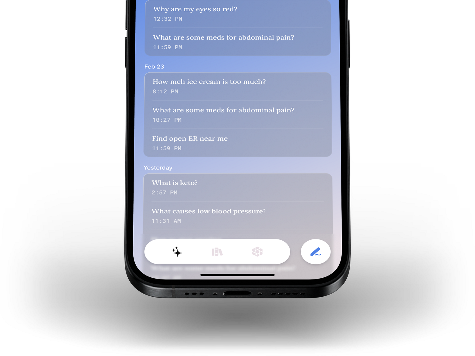 AI health assistant by Peter Grochowski on Dribbble