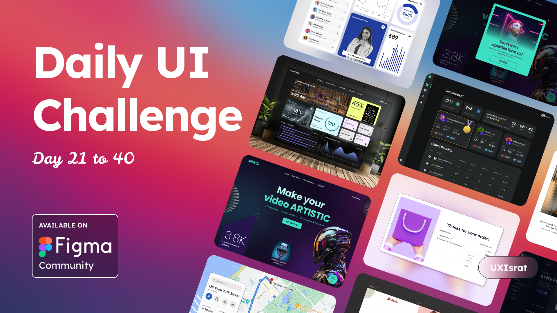 Onboarding - Daily UI Challenge - 23/100 by Israt Jahan on Dribbble