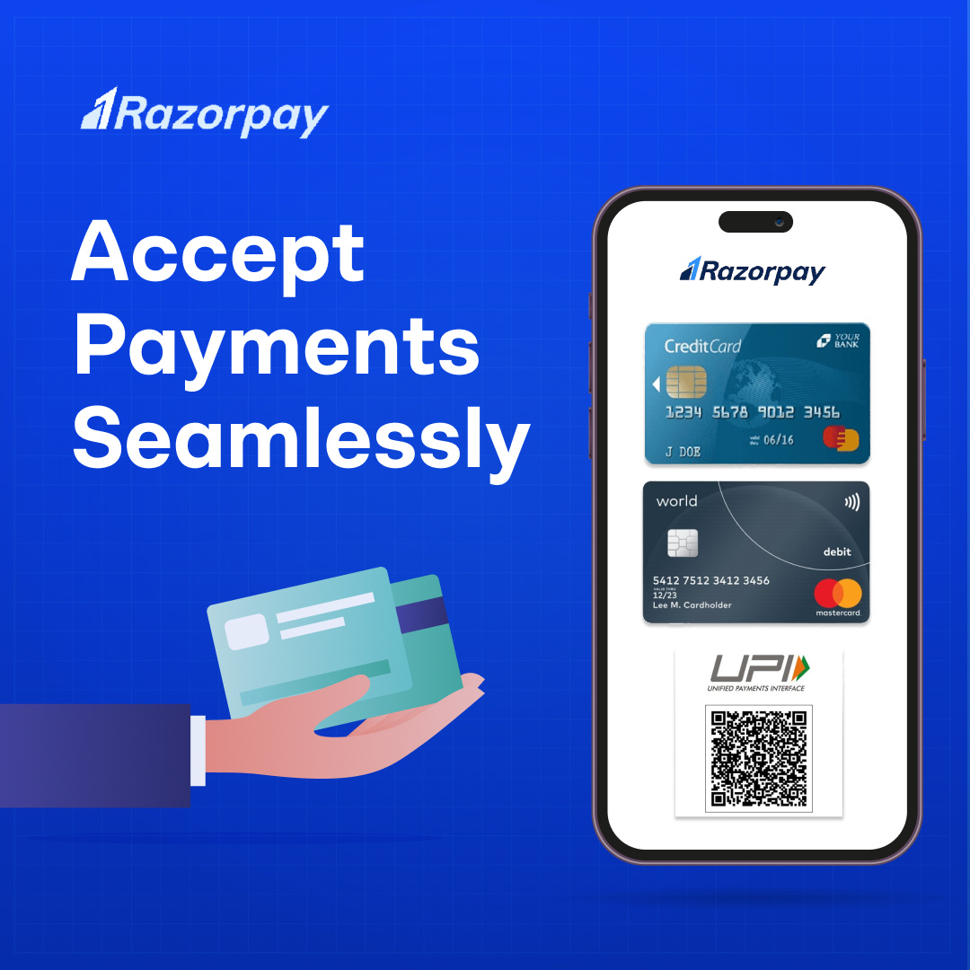 Designed a carousel using Razorpay branding by Aqueed Akhtar on Dribbble