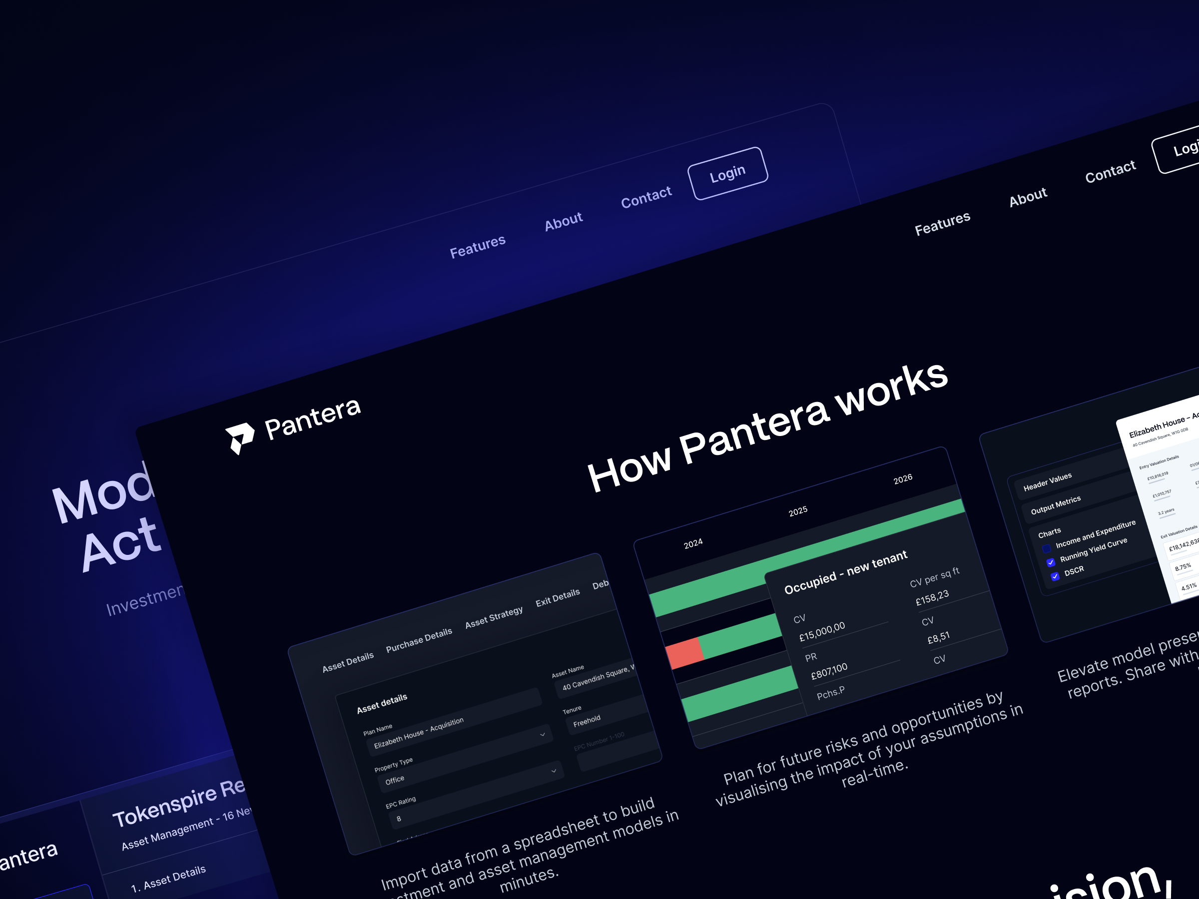 Pantera Landing Page by Klimt and Design on Dribbble