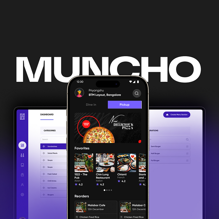 Muncho UI/UX Case Study by Priyangshu Das on Dribbble