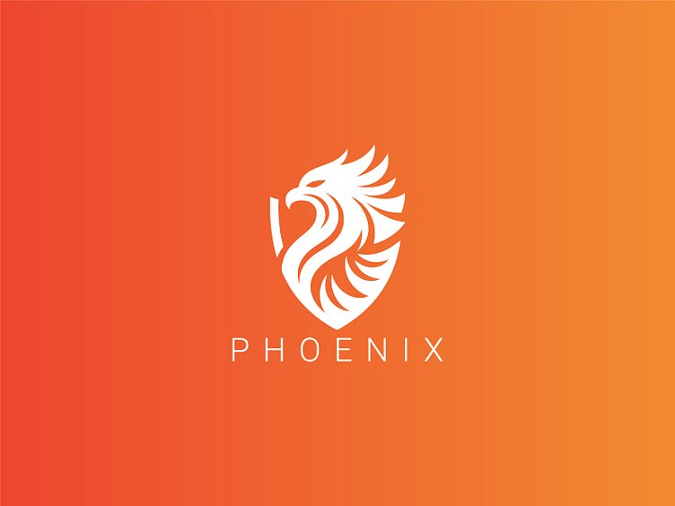 Phoenix Logo by HUSSNAIN GRAPHICS on Dribbble