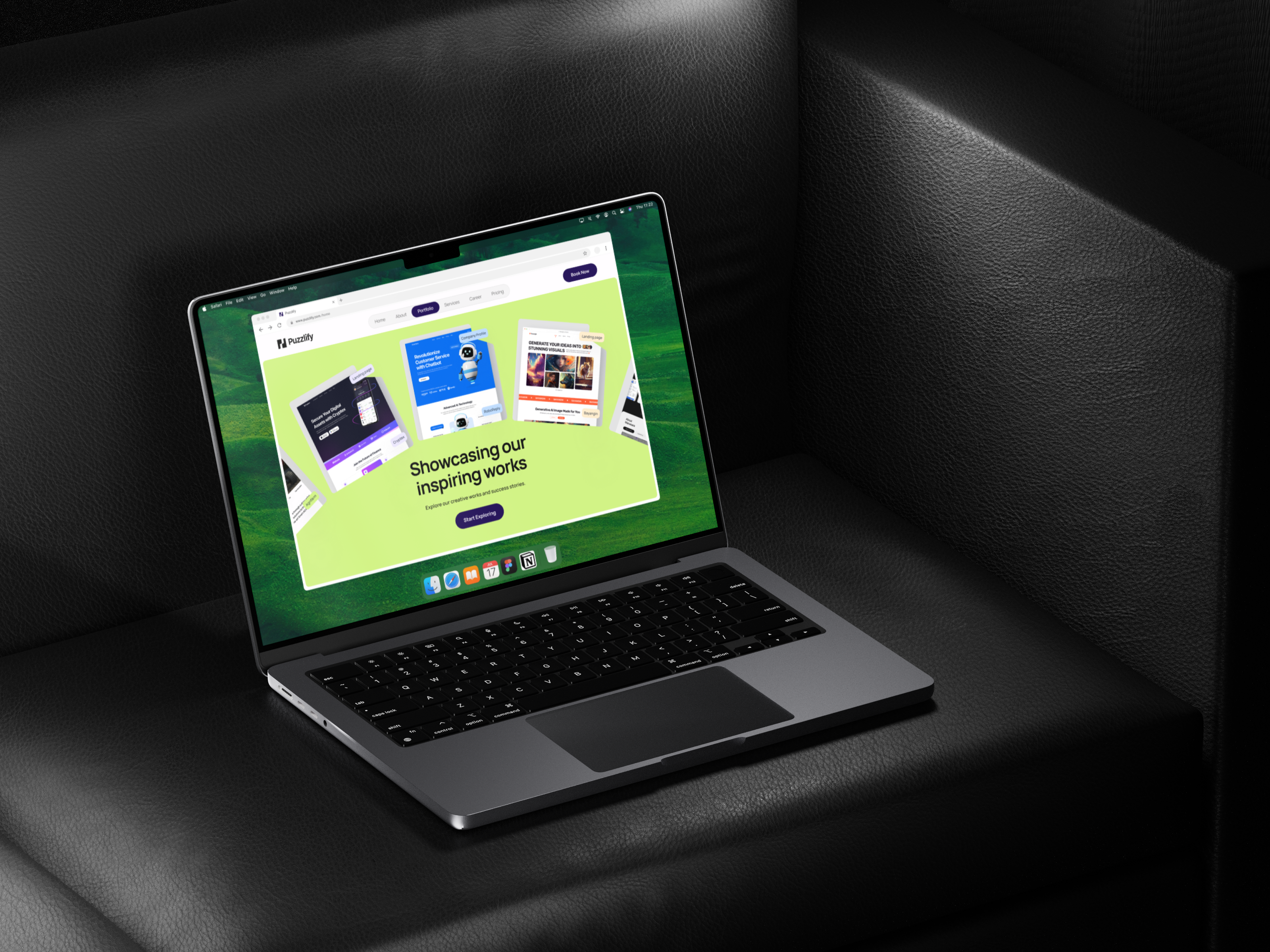 Portfolio - Puzzlify Website Agency by Muhammad Dani Asyrofi for Kretya Studio on Dribbble