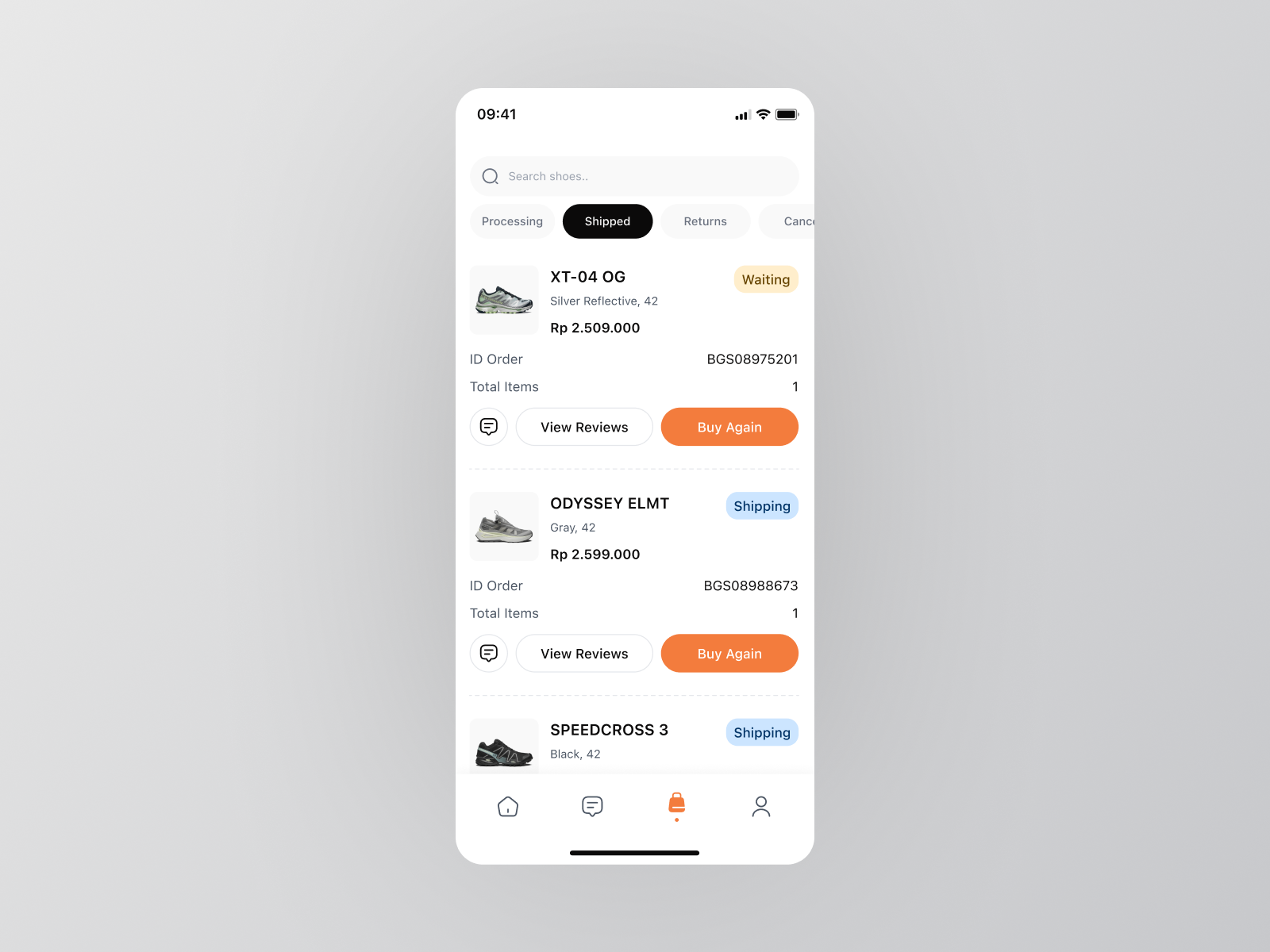 E-Commerce Mobile App by Odama on Dribbble