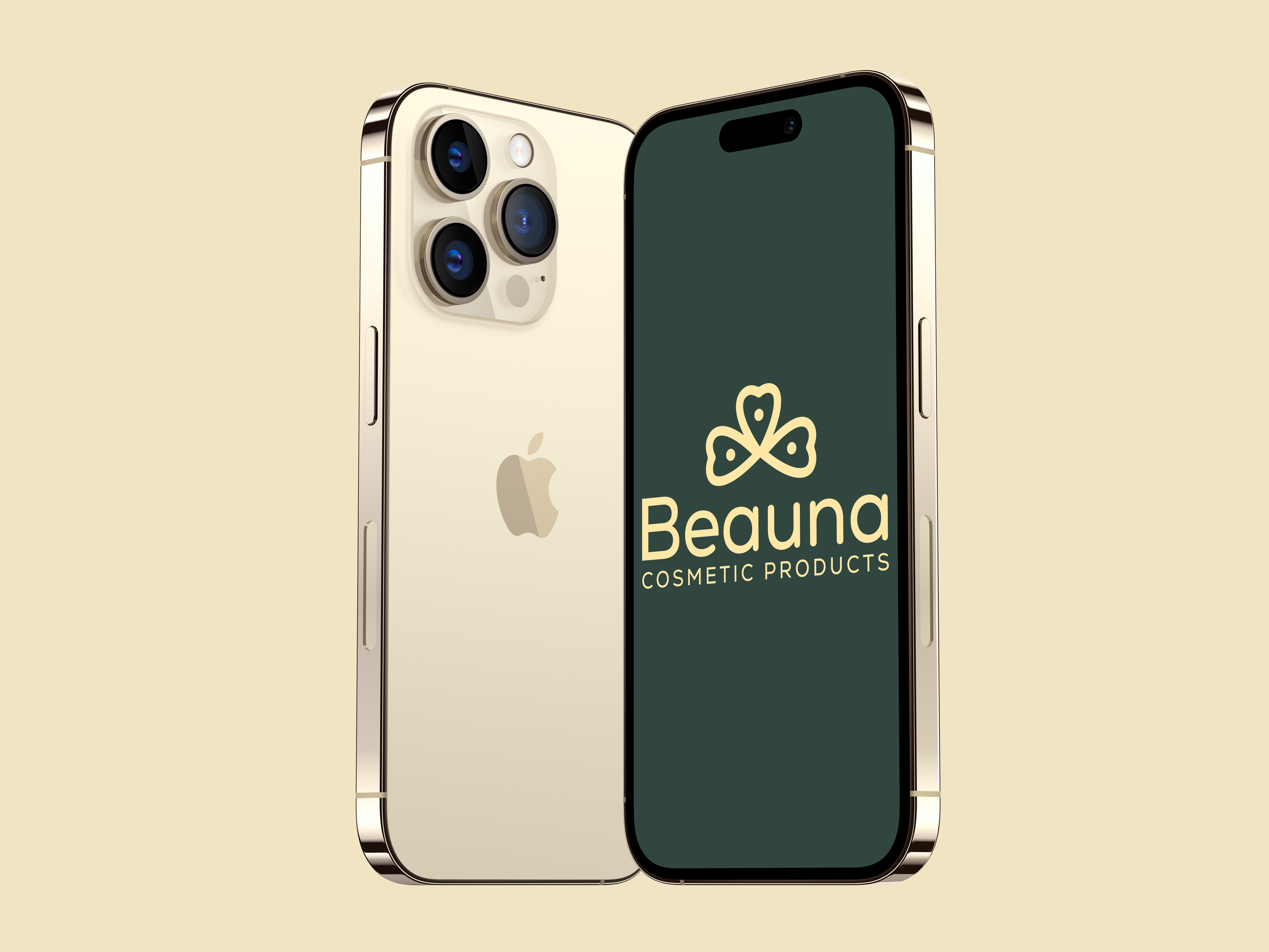 Cosmetic Products Production Company Logo (Beauna) by Fathennoure on ...