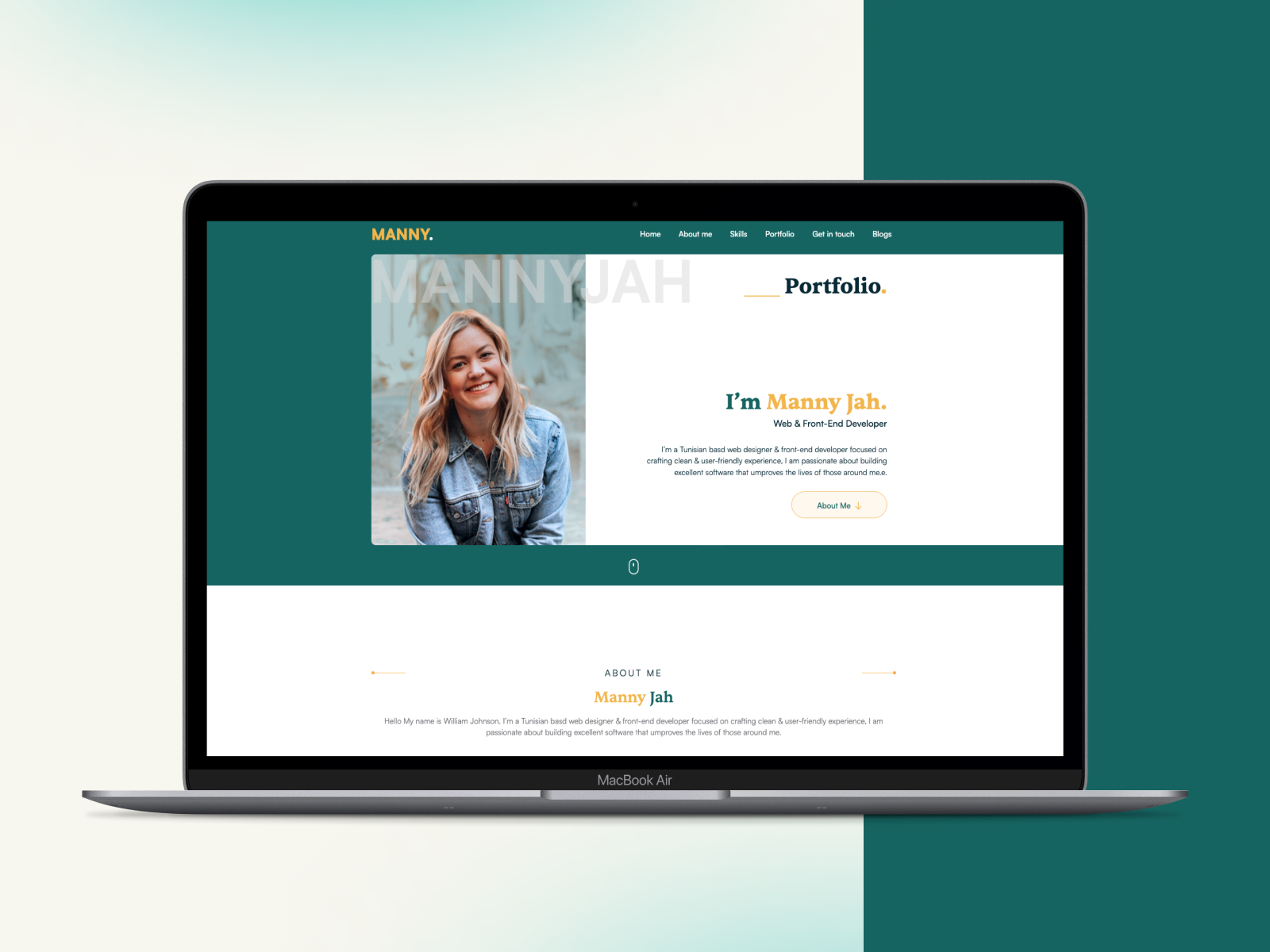 Protfolio Website designs, themes, templates and downloadable graphic ...