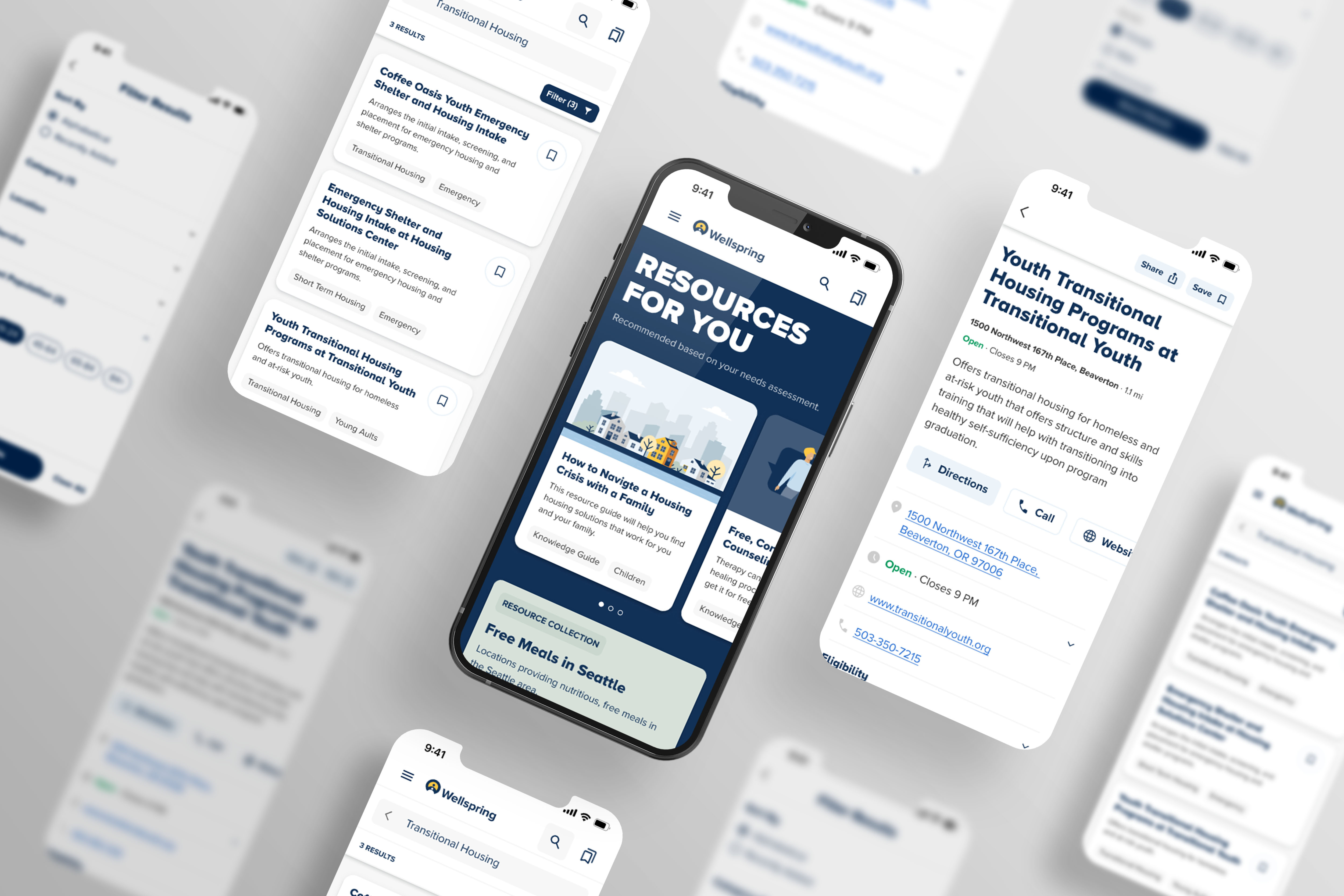 Wellspring Family Services Mobile App by Tosin Ojulari on Dribbble
