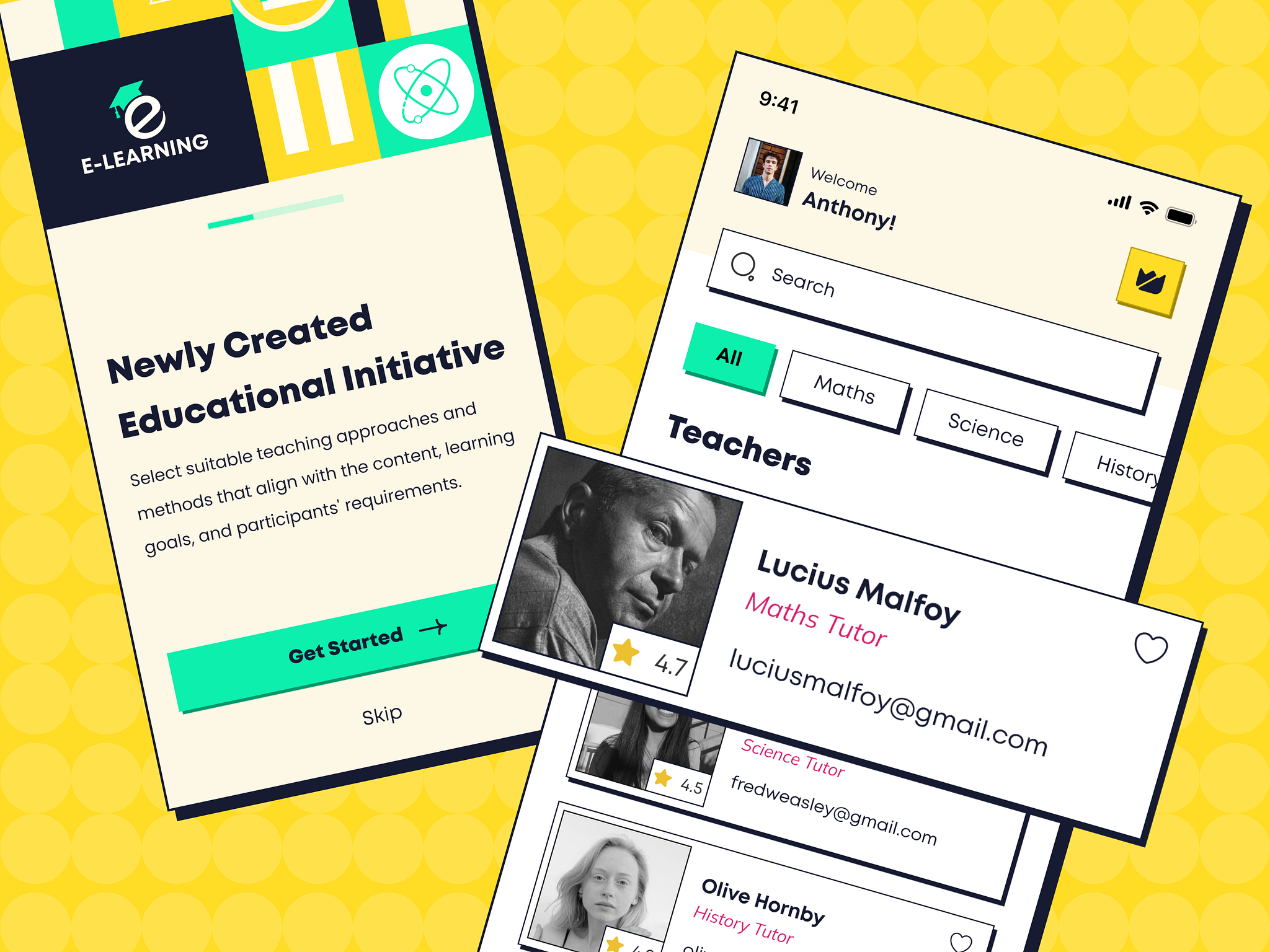 E-Learning Mobile App Design by Hire Mobile Developers on Dribbble