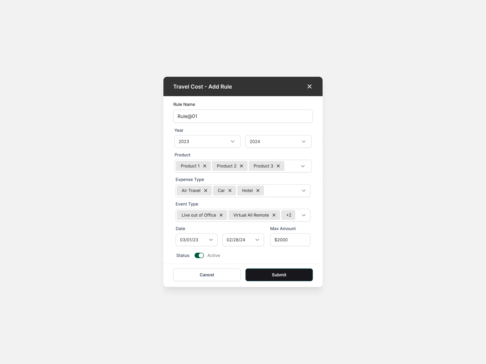 Filter Popup by Madhankumar on Dribbble