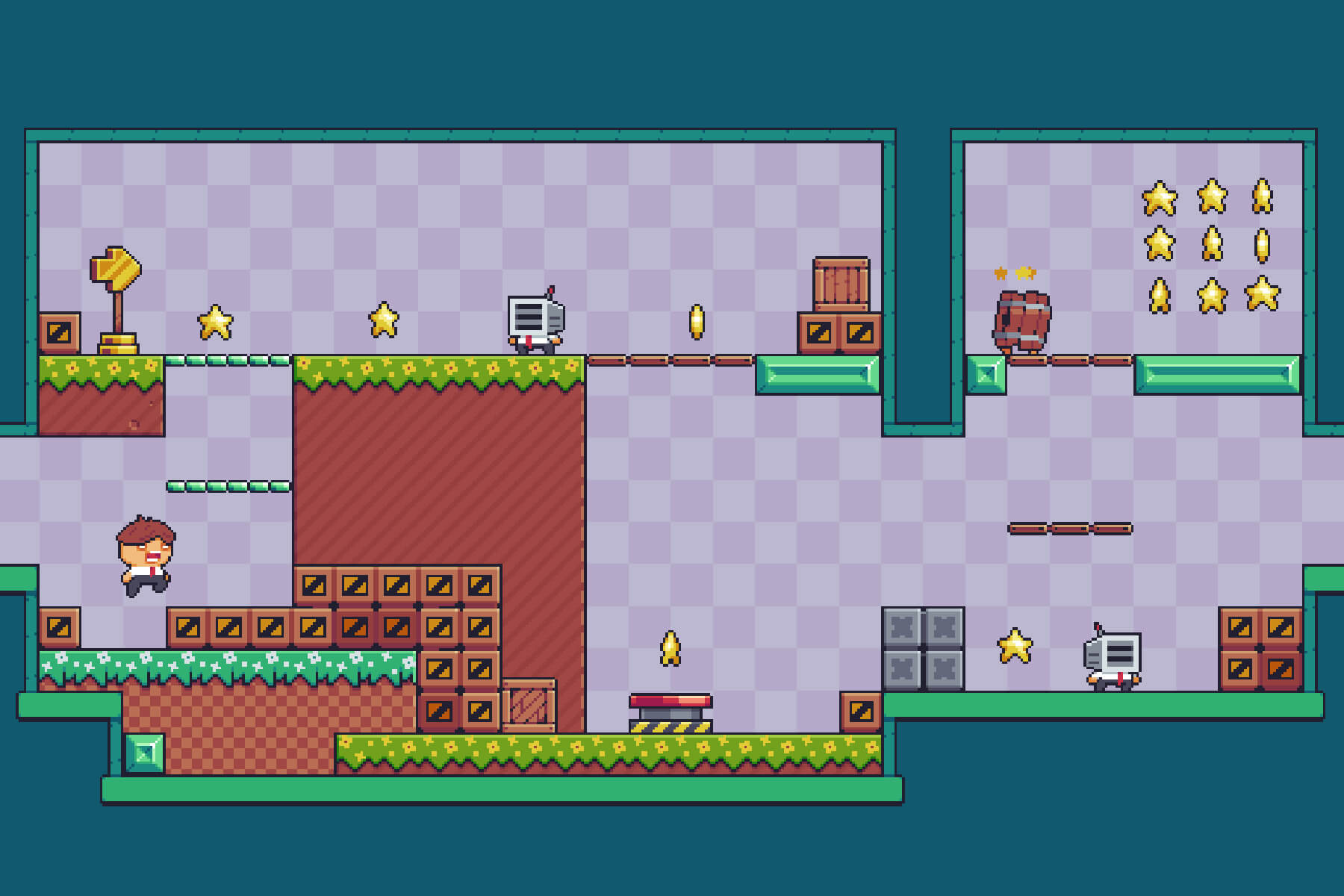 Free Simple Platformer Game Kit Pixel Art by 2D Game Assets on Dribbble