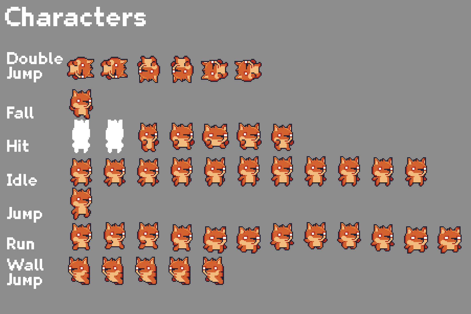 Free Simple Platformer Game Kit Pixel Art by 2D Game Assets on Dribbble