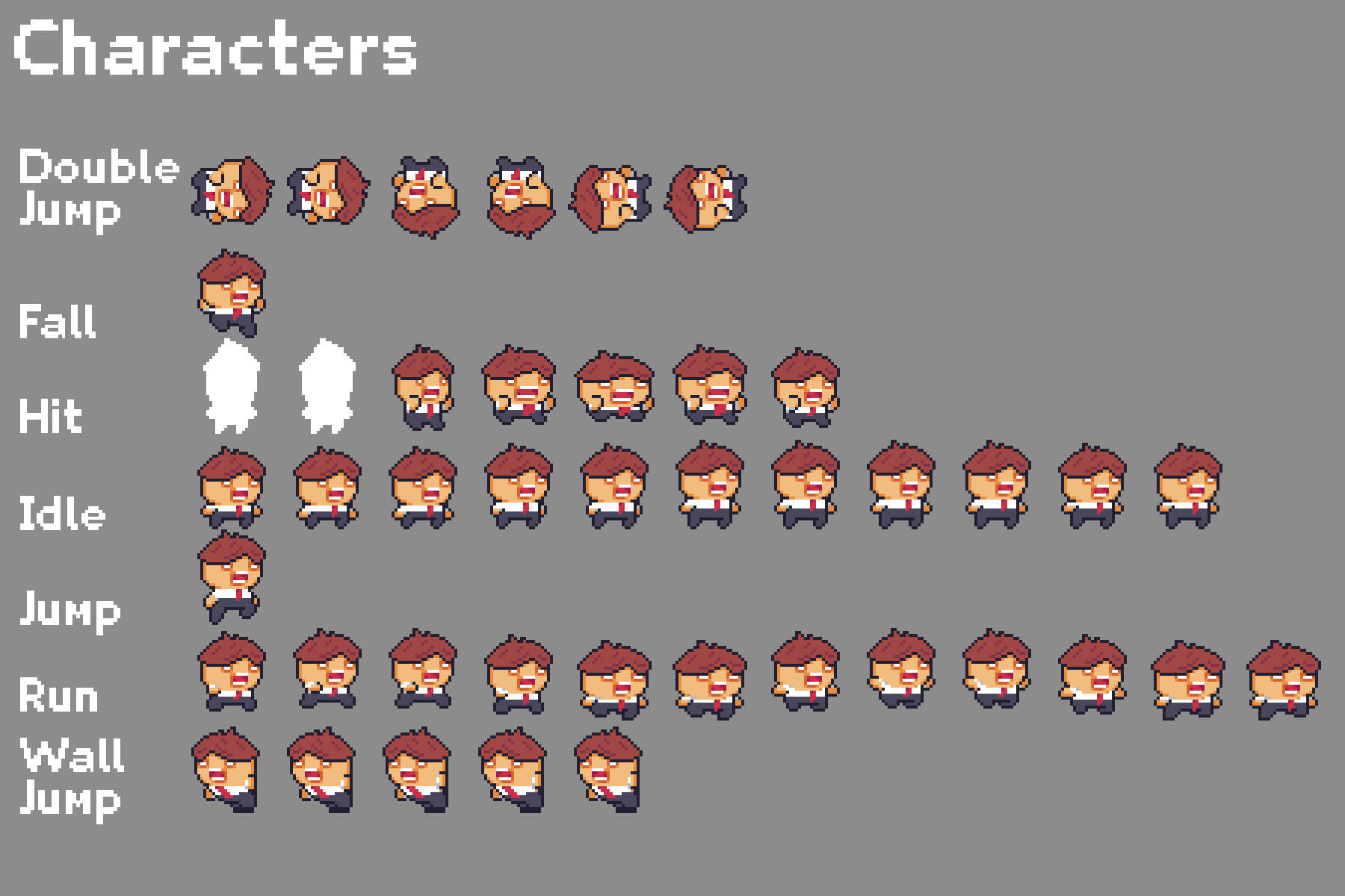 Free Simple Platformer Game Kit Pixel Art by 2D Game Assets on Dribbble