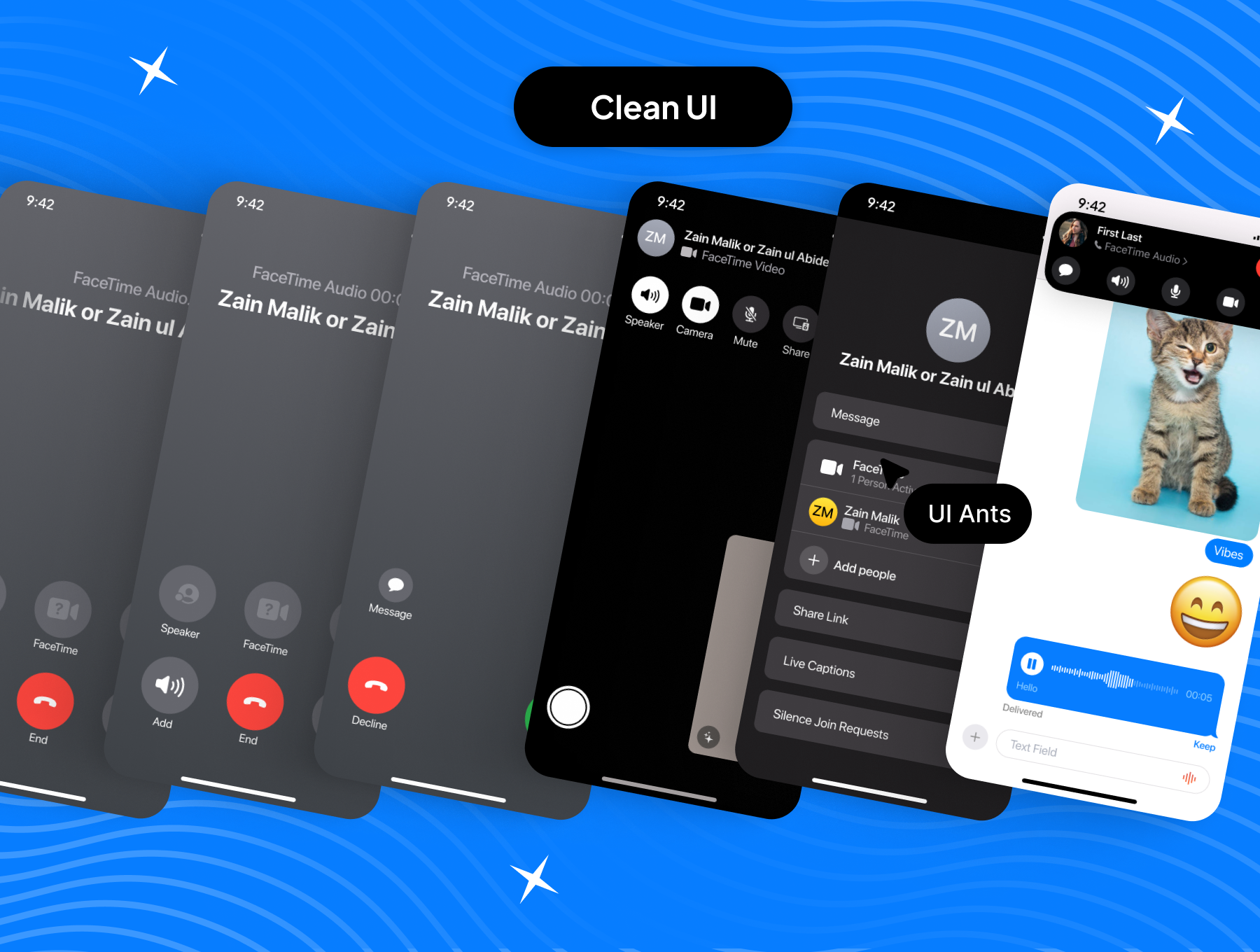 iMessage IOS UI Kit - Free by UI Ants on Dribbble