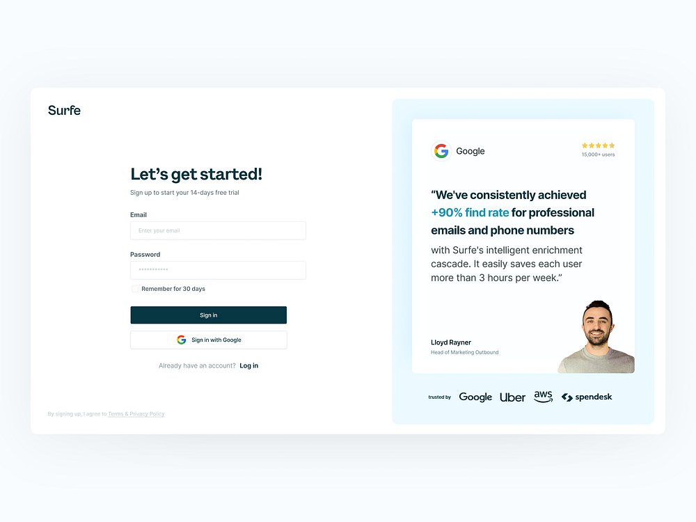 Browse thousands of Sign Up images for design inspiration | Dribbble