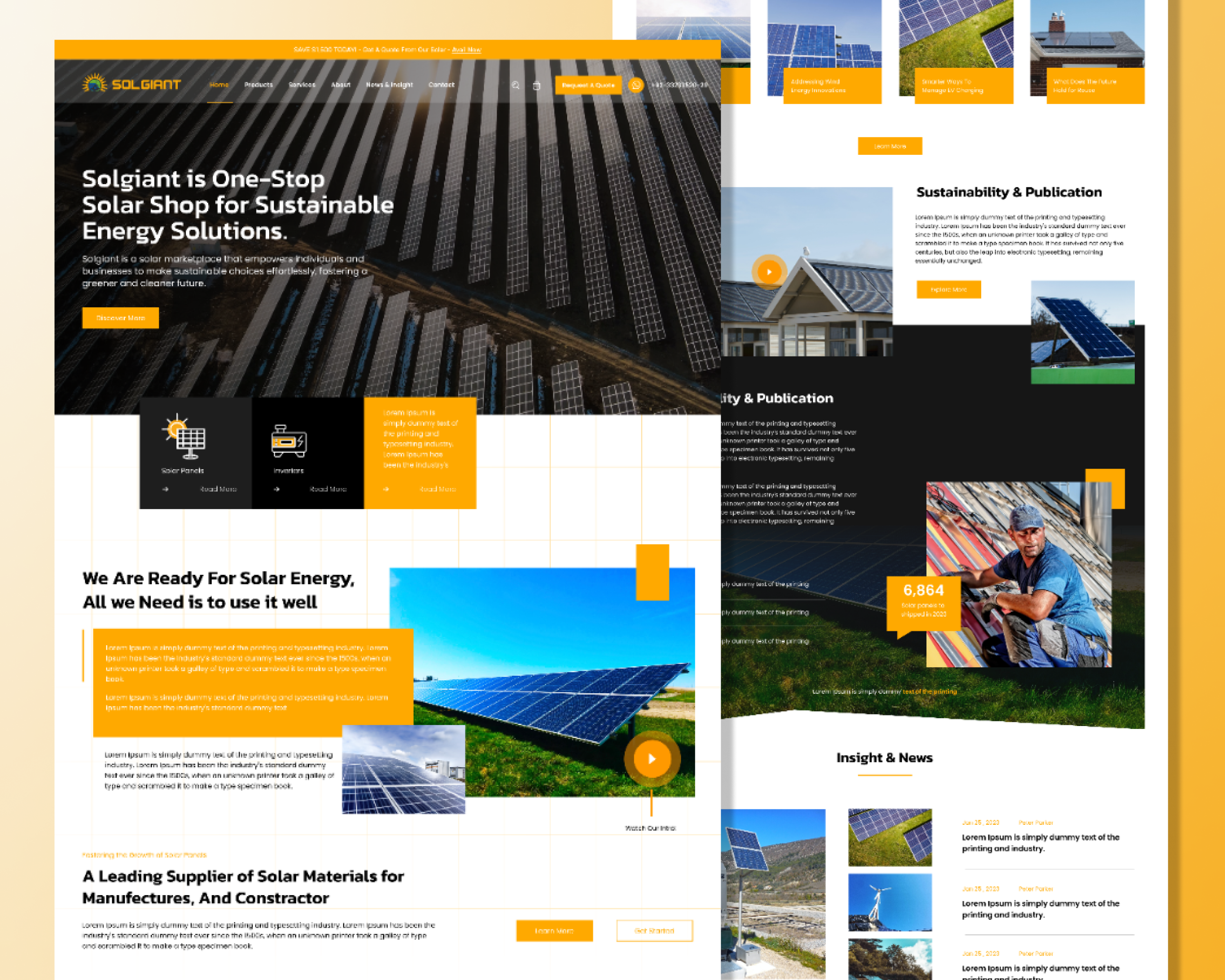 Solar UI designs, themes, templates and downloadable graphic elements ...