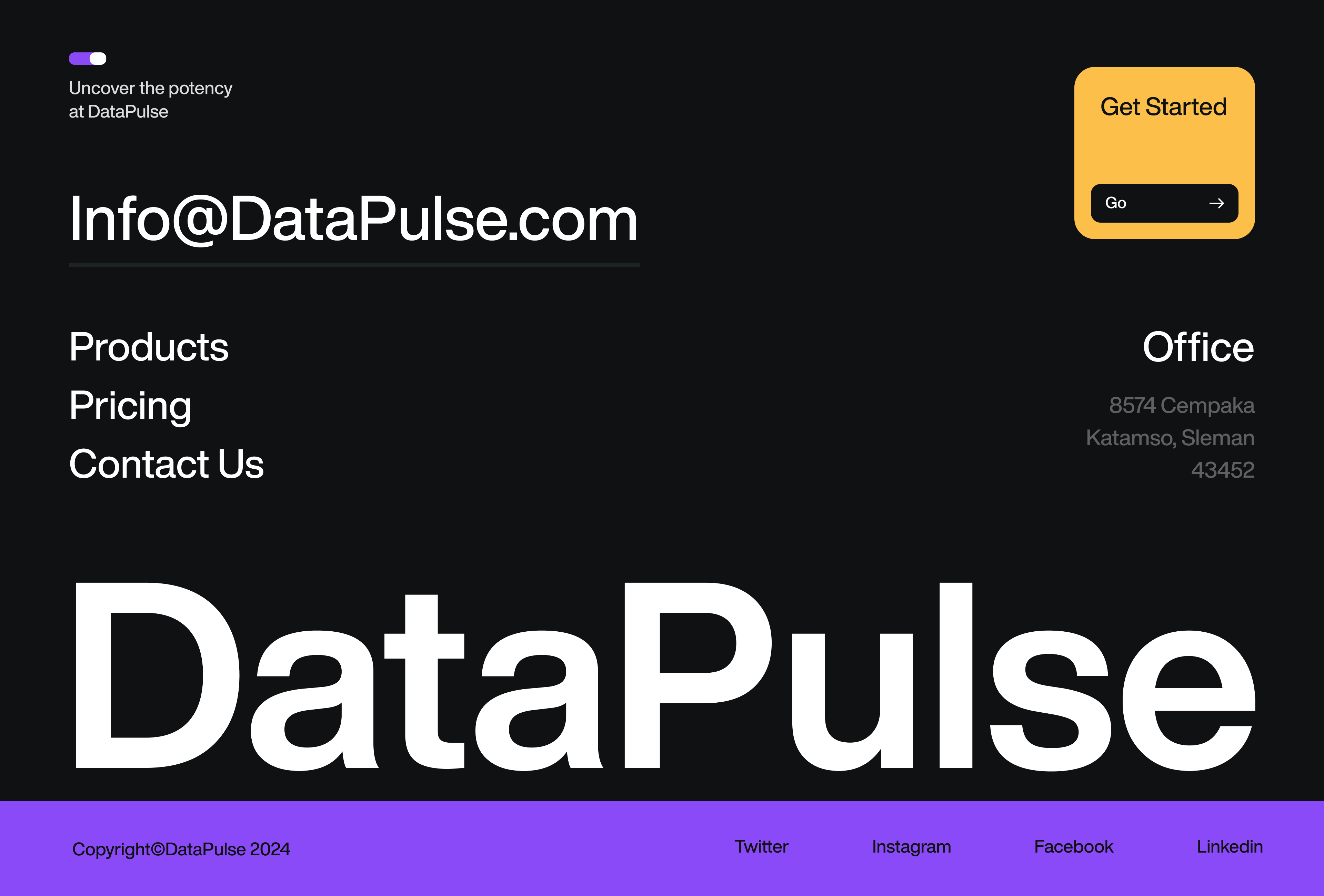 DataPulse Website Design Concept / SaaS Landing Page by Adil Shoaib on Dribbble