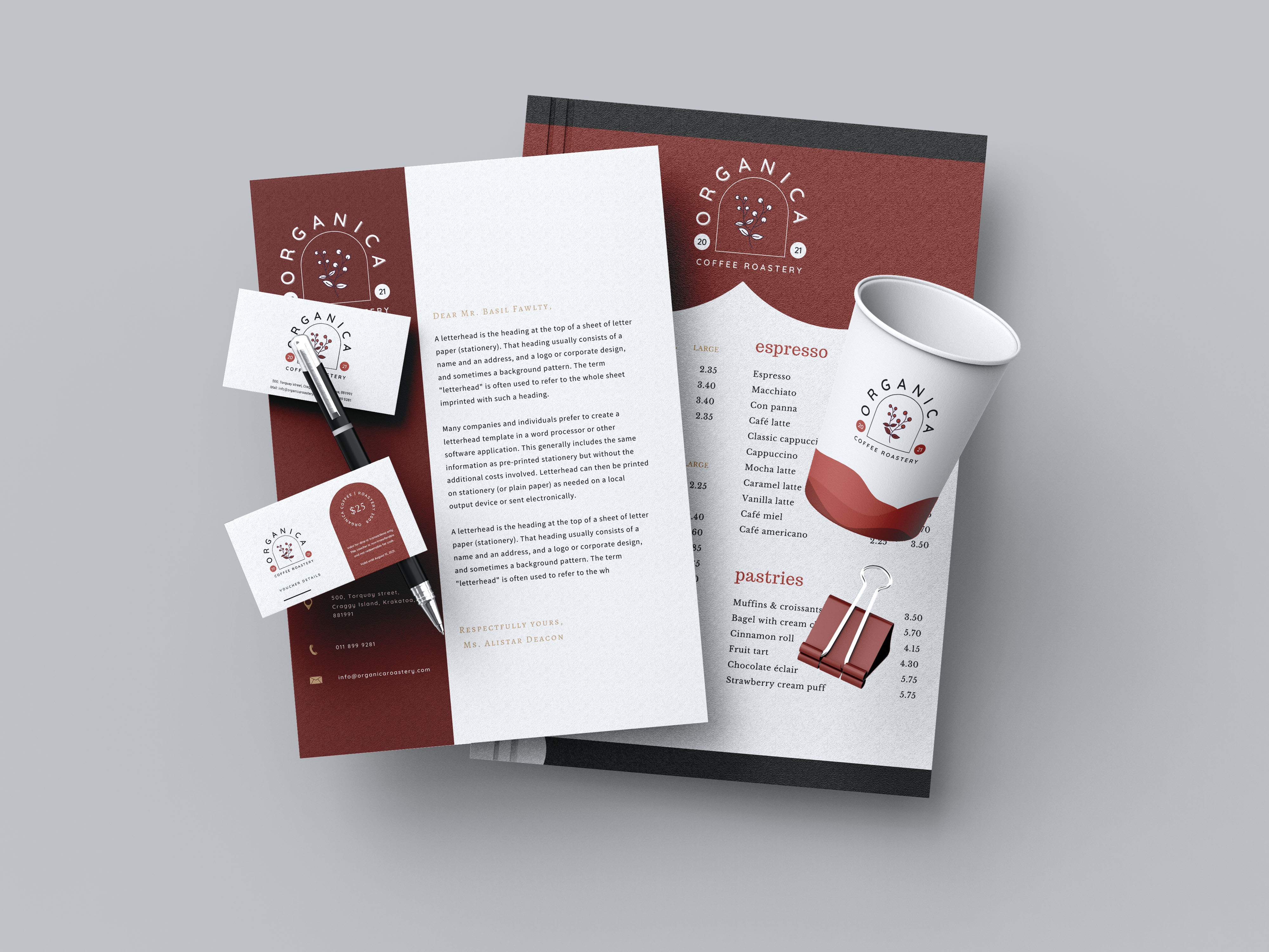 Organica Coffee Roastery Branding by Tosin Ojulari on Dribbble