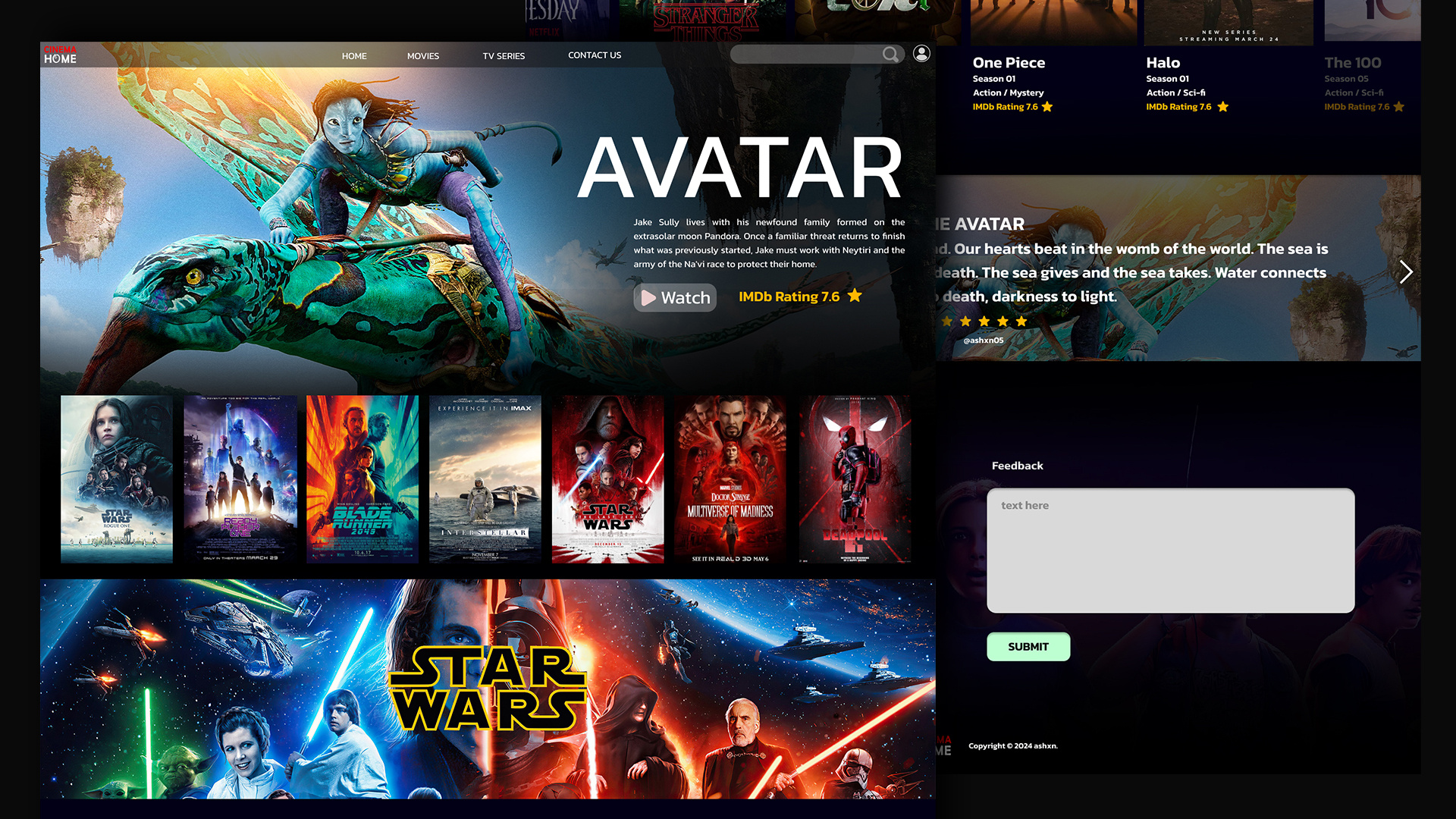 Film Site designs, themes, templates and downloadable graphic elements ...