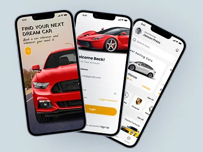 Car Buying App designs, themes, templates and downloadable graphic ...