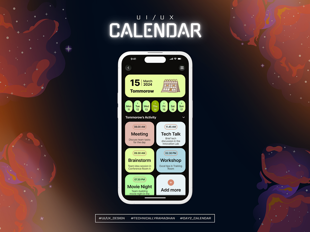 Mobile Calendar designs, themes, templates and downloadable graphic ...
