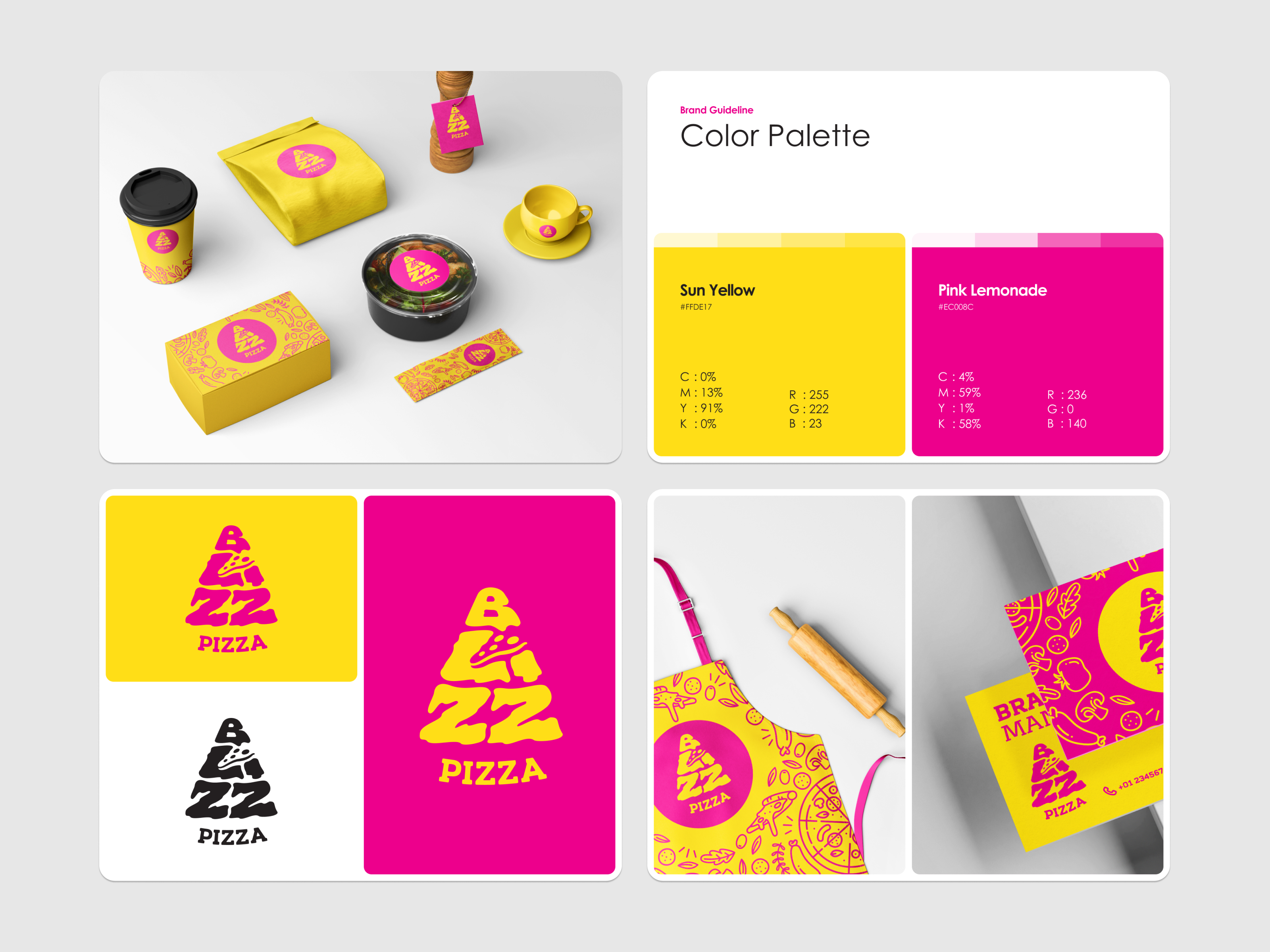 Blizz Pizza - Brand Guidelines by March Fonda on Dribbble