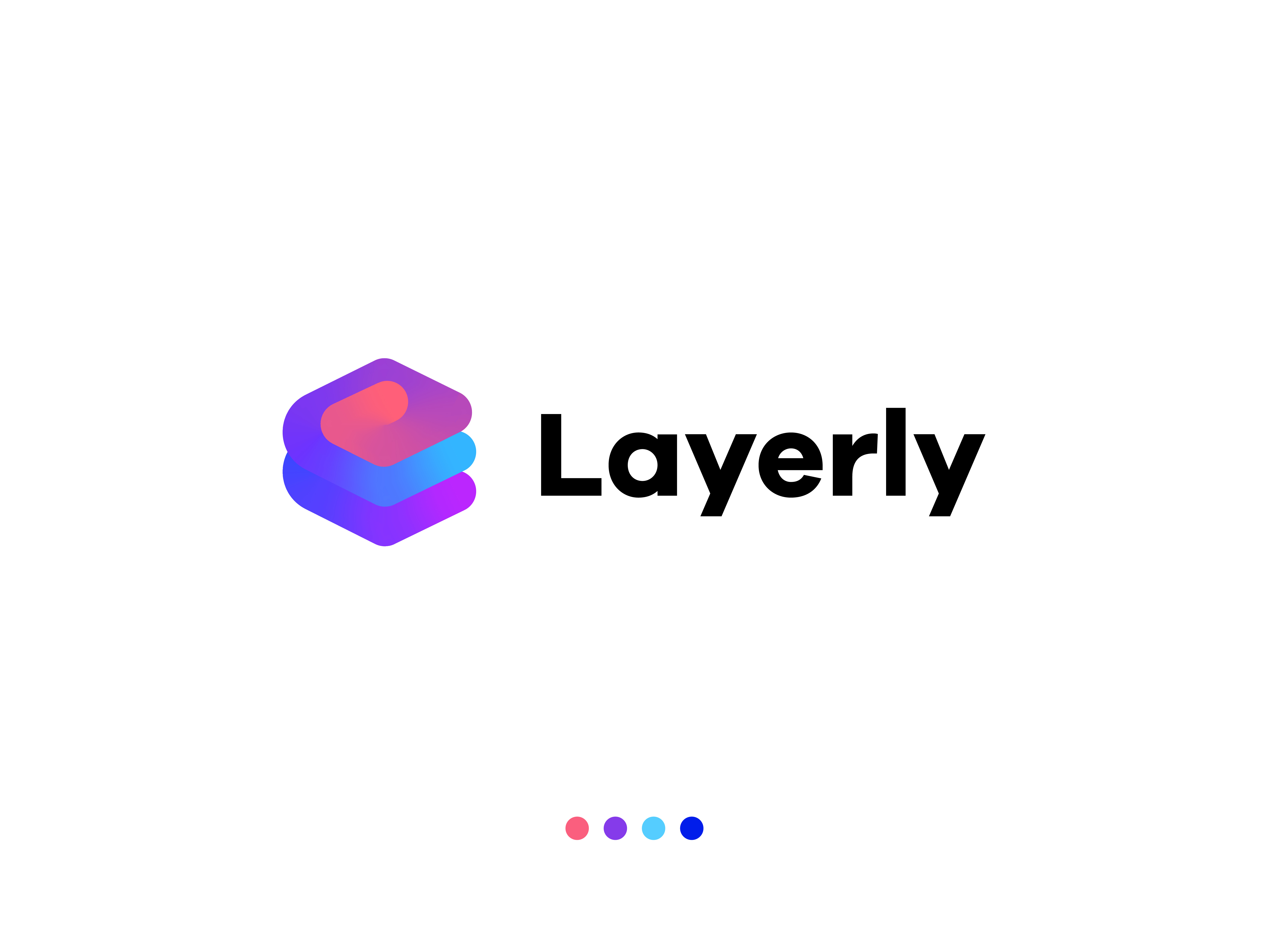software logo design, layer logo design by Nusrat Jahan on Dribbble