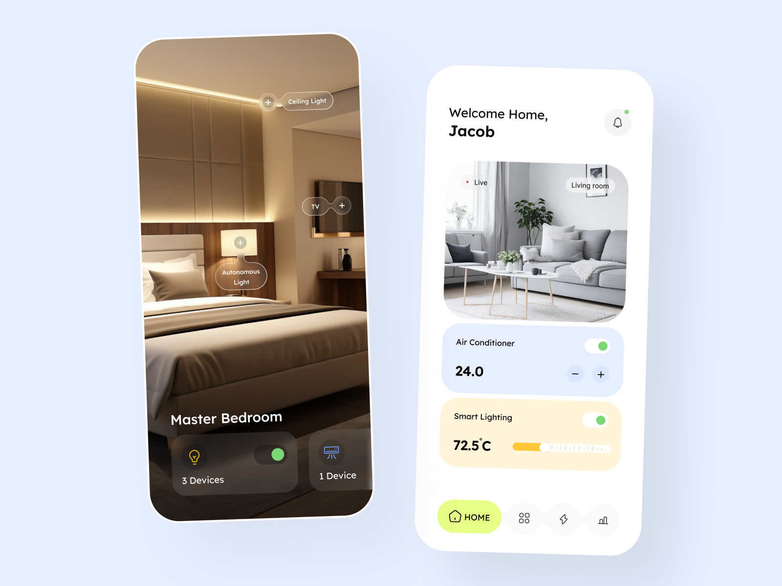 Smart Home App by Codzgarage Infotech Pvt Ltd on Dribbble