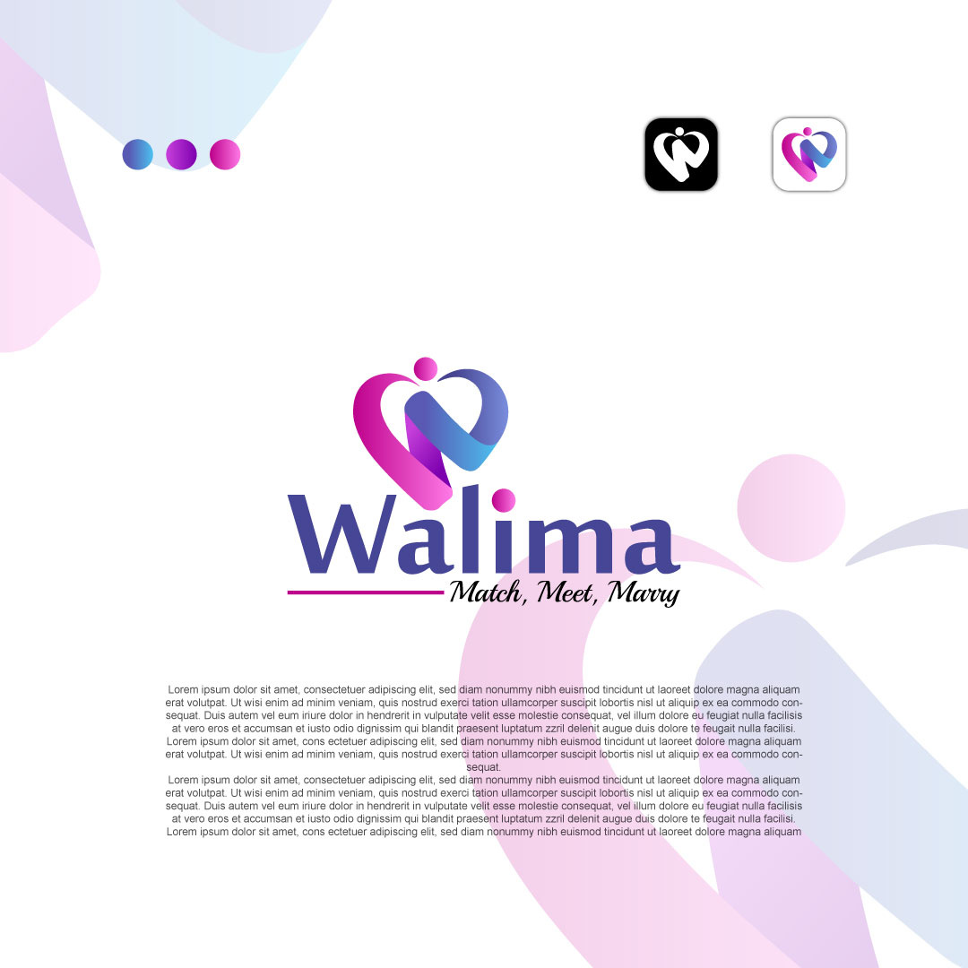 Matrimonial Logo Design by opurbo GFX on Dribbble