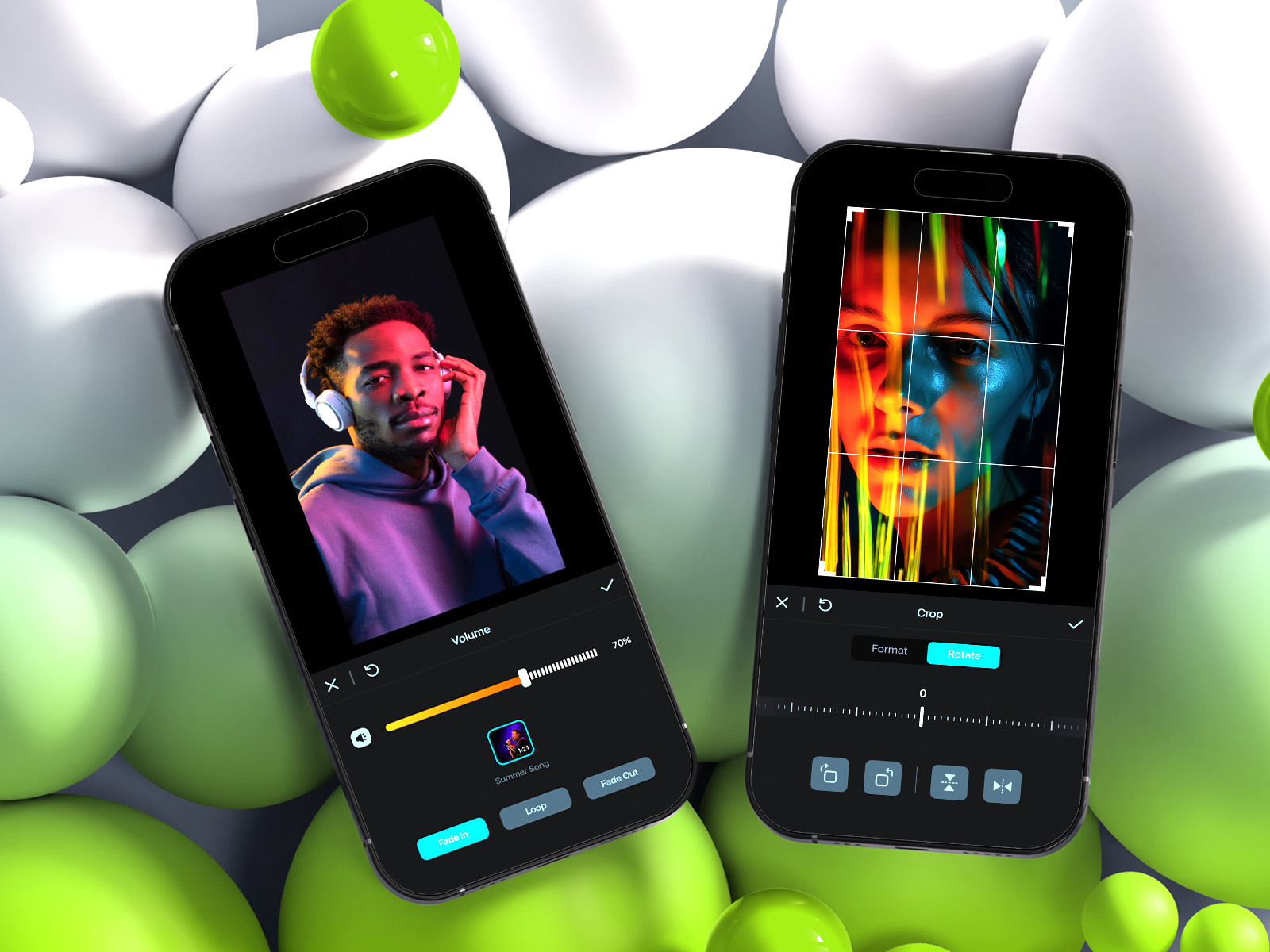 Video Editor App UI - Twintra by Mehedi Hassan on Dribbble