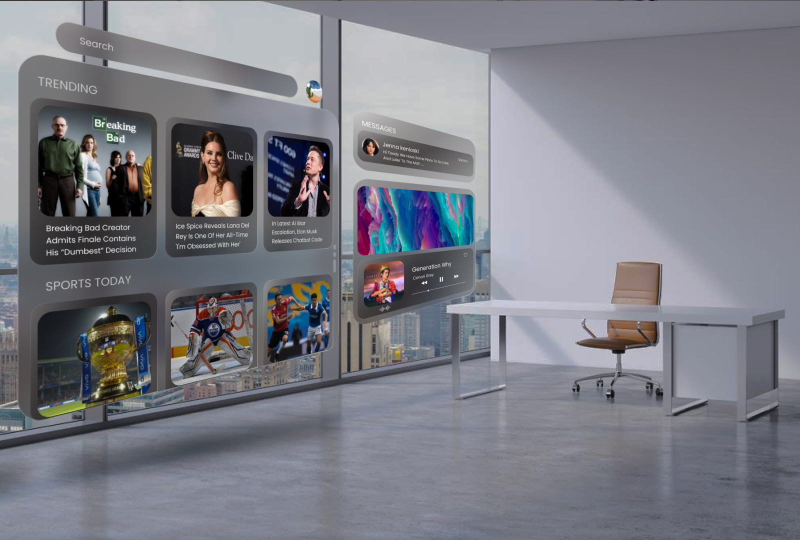 Vision Pro (UI Design) by Srinidhi E S on Dribbble