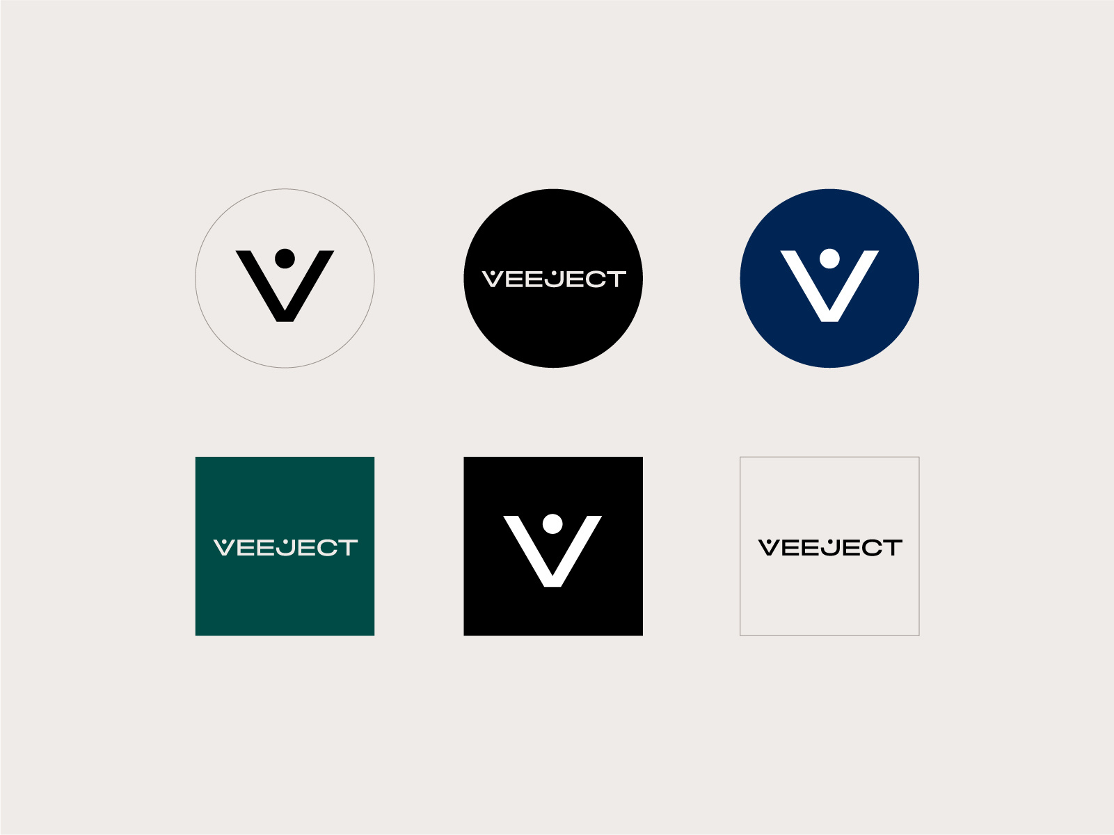 Veeject - Brand Identity by Necula Creative on Dribbble