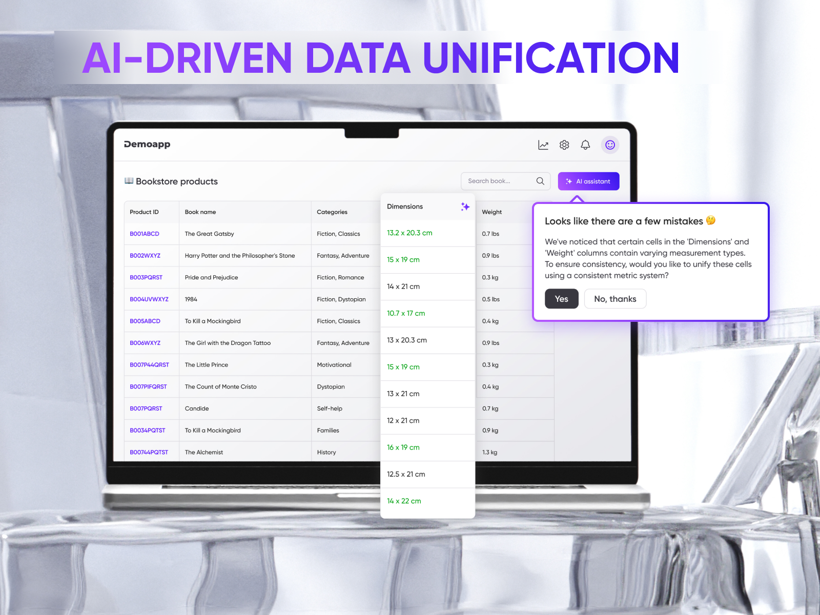Ai Data Unification Ux Concept For Ecommerce And Data Products By