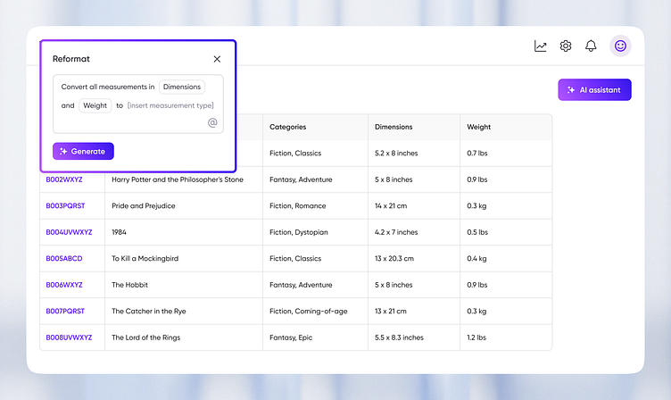 Ai Data Unification Ux Concept For Ecommerce And Data Products By
