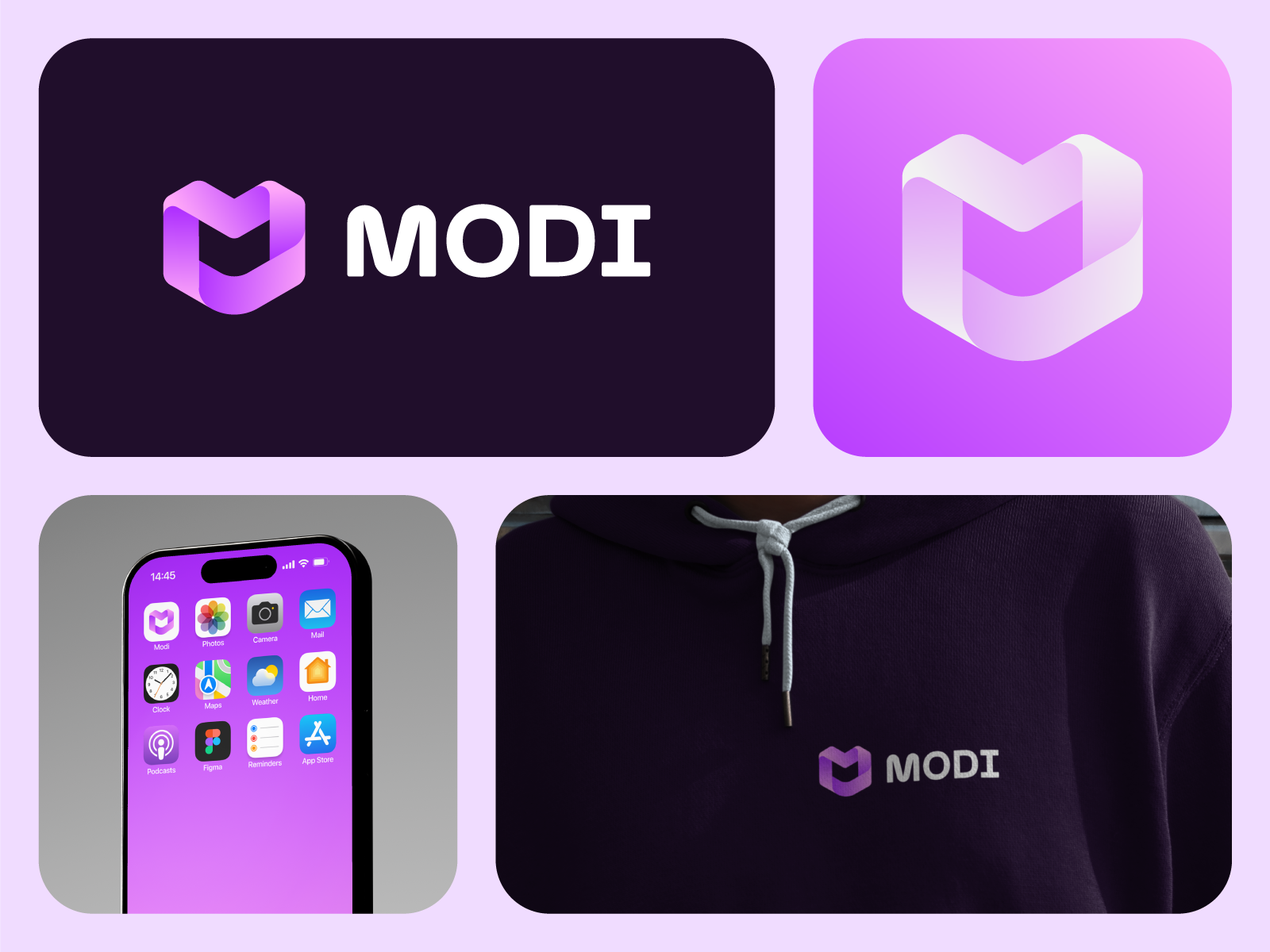 Modi Logo Exploration by Victor Murea on Dribbble