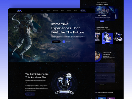 Space Website designs, themes, templates and downloadable graphic ...