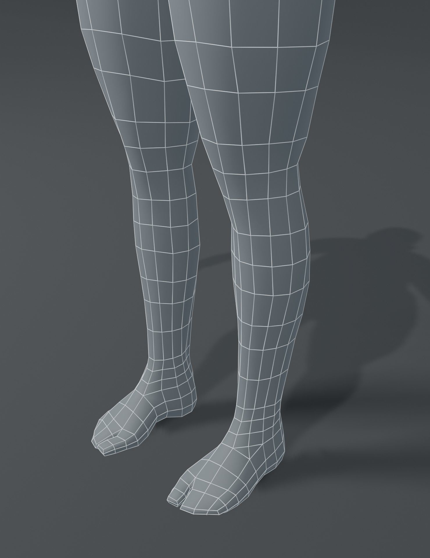 Female Body Fat Base Mesh 3D Model by 3D-Disco on Dribbble