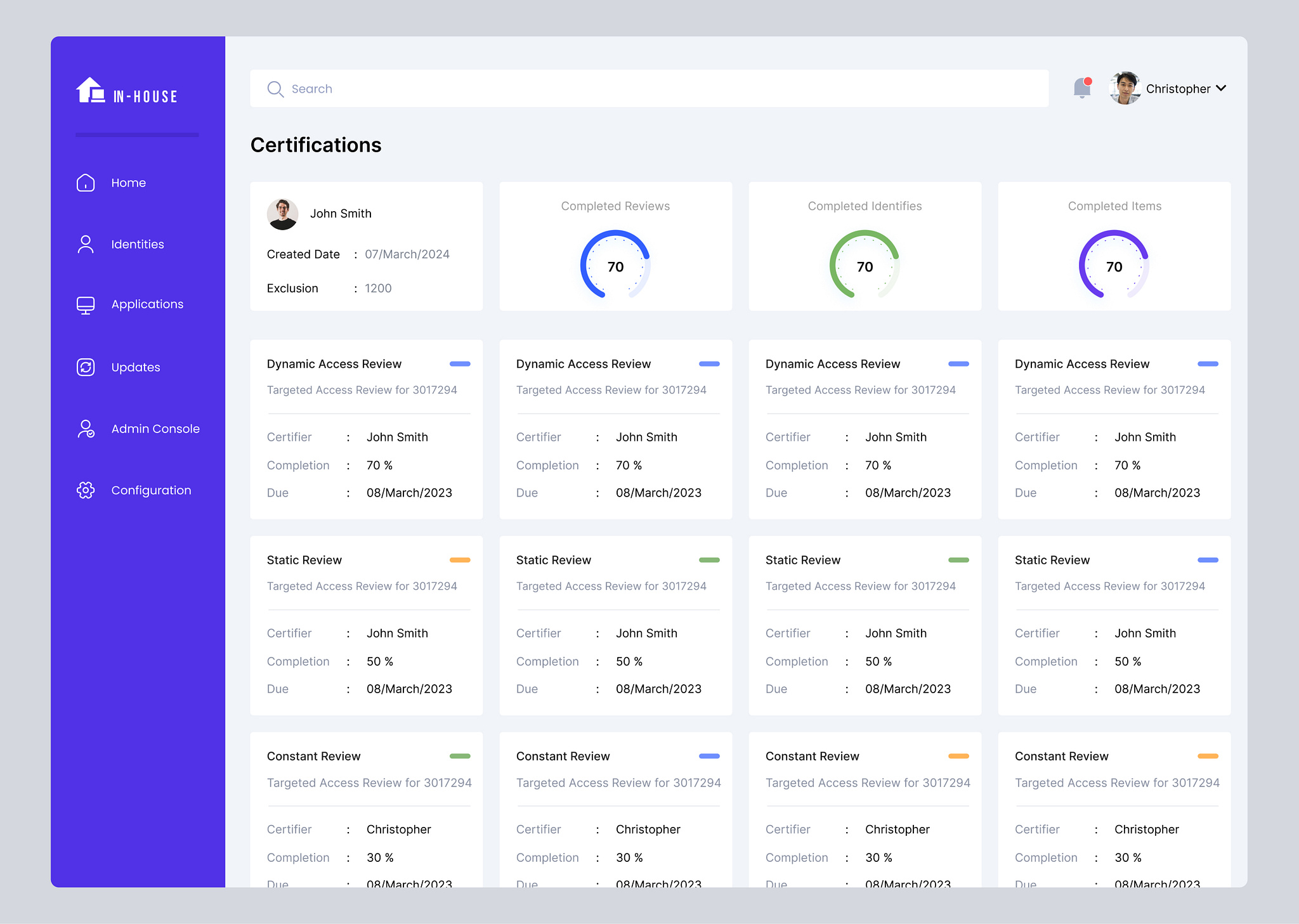 Certification Cards UI by mathan kumar on Dribbble