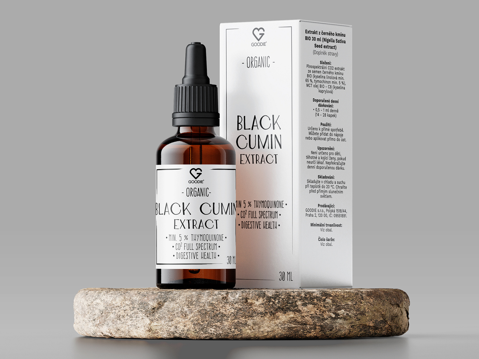 Black cumin extract label 🌿🌱 by Barbora on Dribbble