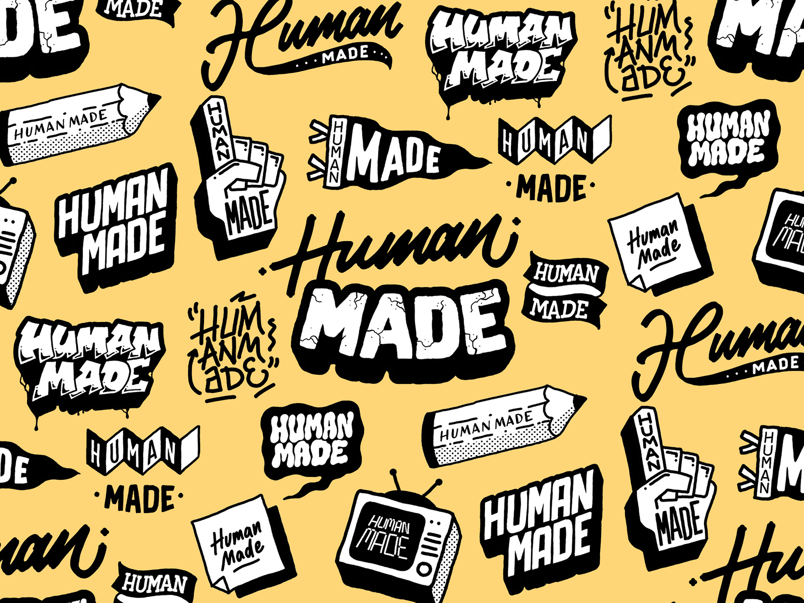 Human Made by Ian Barnard on Dribbble