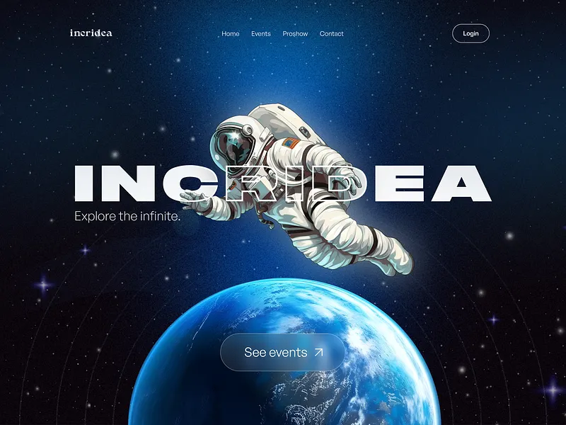 Space Website designs, themes, templates and downloadable graphic ...