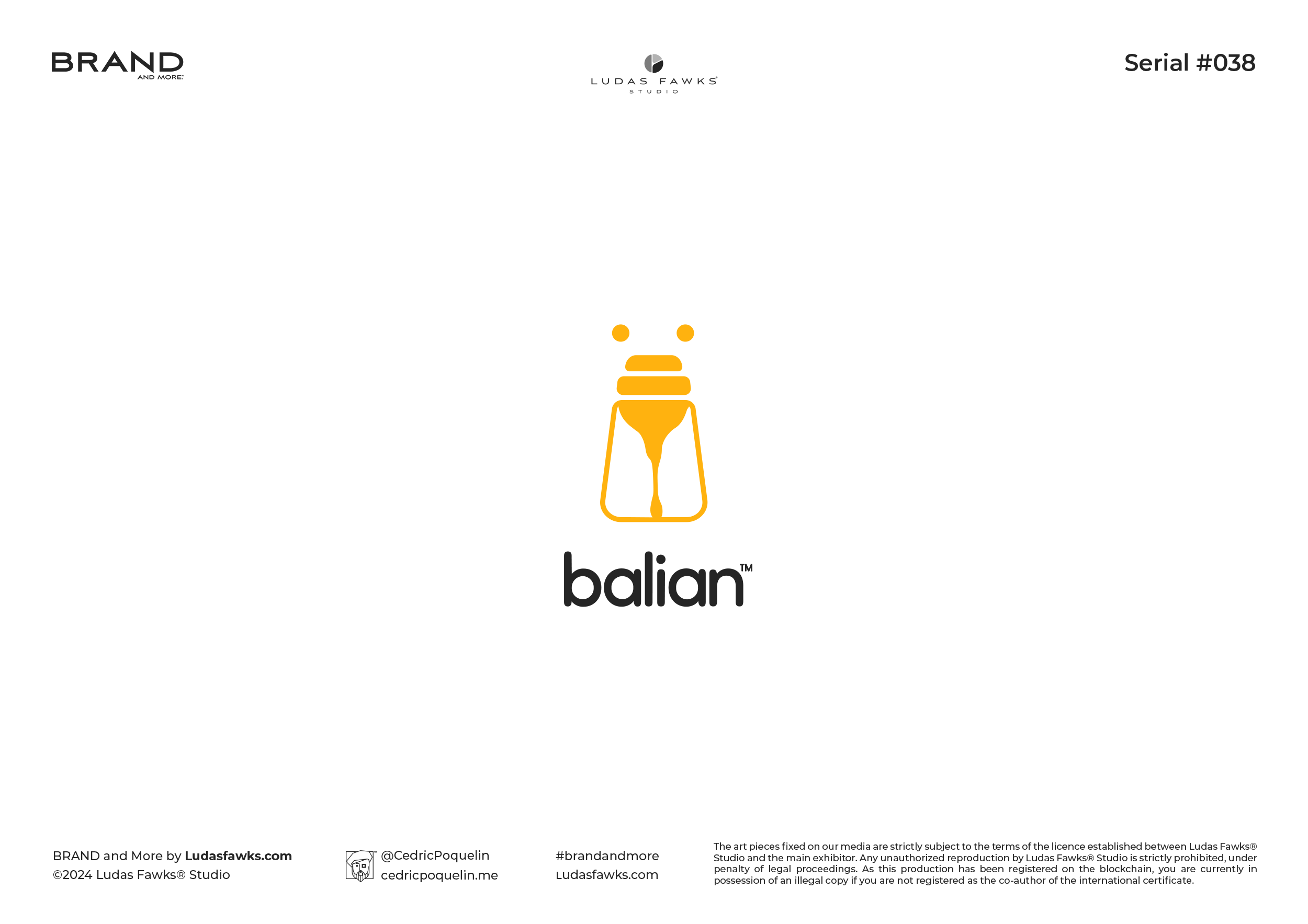 Logo | Balian™ by Cédric Poquelin on Dribbble