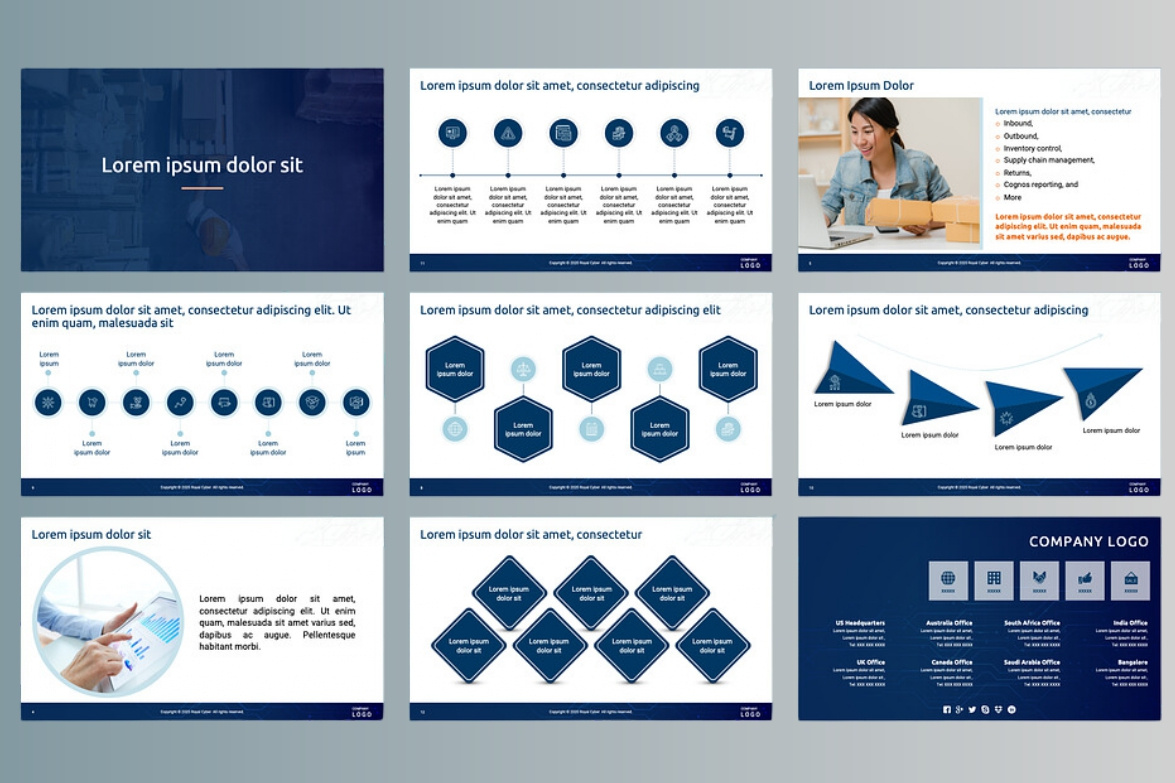 Presentation Designs by IPA Tech Solutions on Dribbble