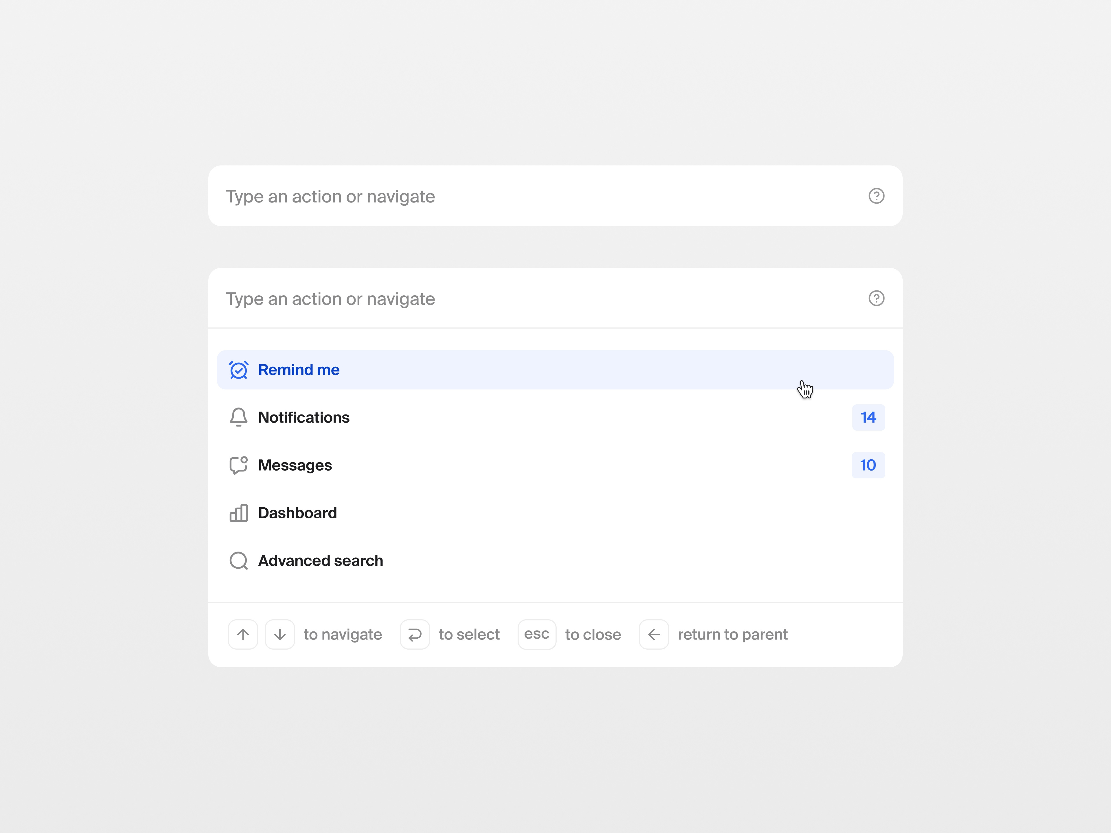 Remind me command+k — Untitled UI by Jordan Hughes® on Dribbble