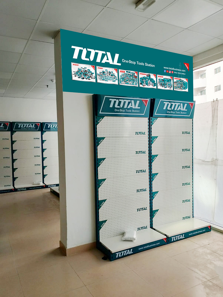 3D Design Total Tool Showroom Sharjah by Janaka on Dribbble