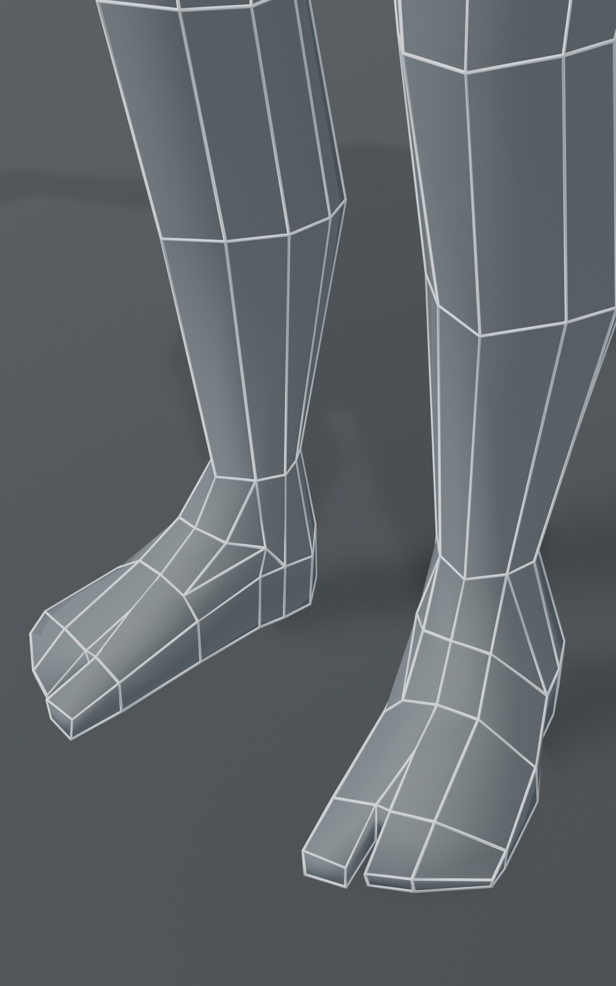 Girl Body Base Mesh 3D Model 1k Polygons by 3D-Disco on Dribbble