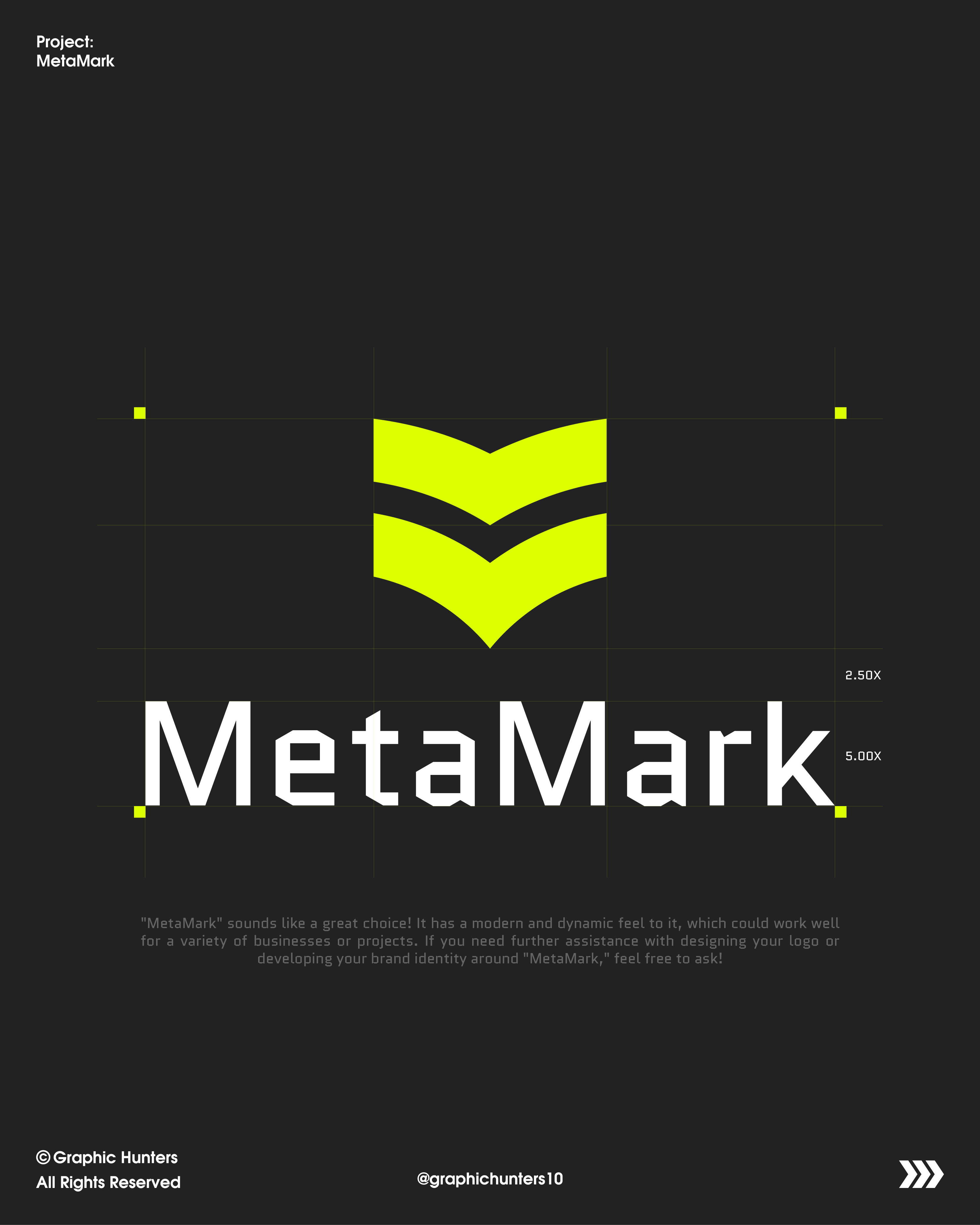 MetaMark Logo by Graphic Hunters on Dribbble