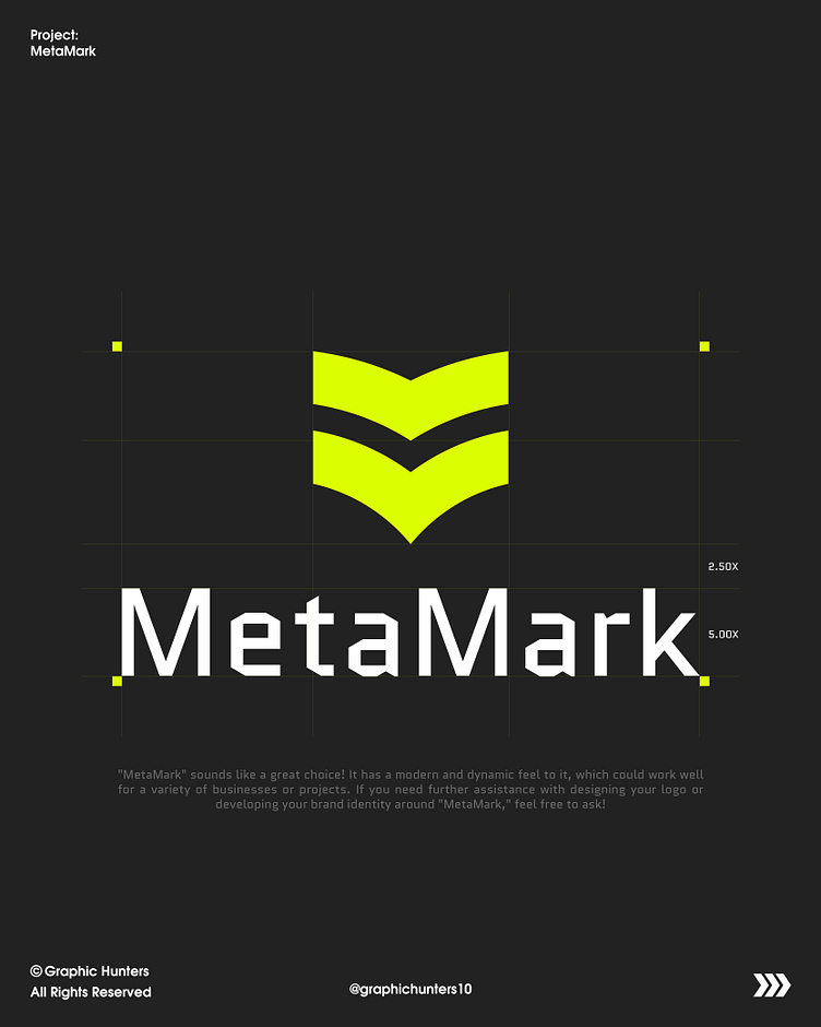 MetaMark Logo by Graphic Hunters on Dribbble