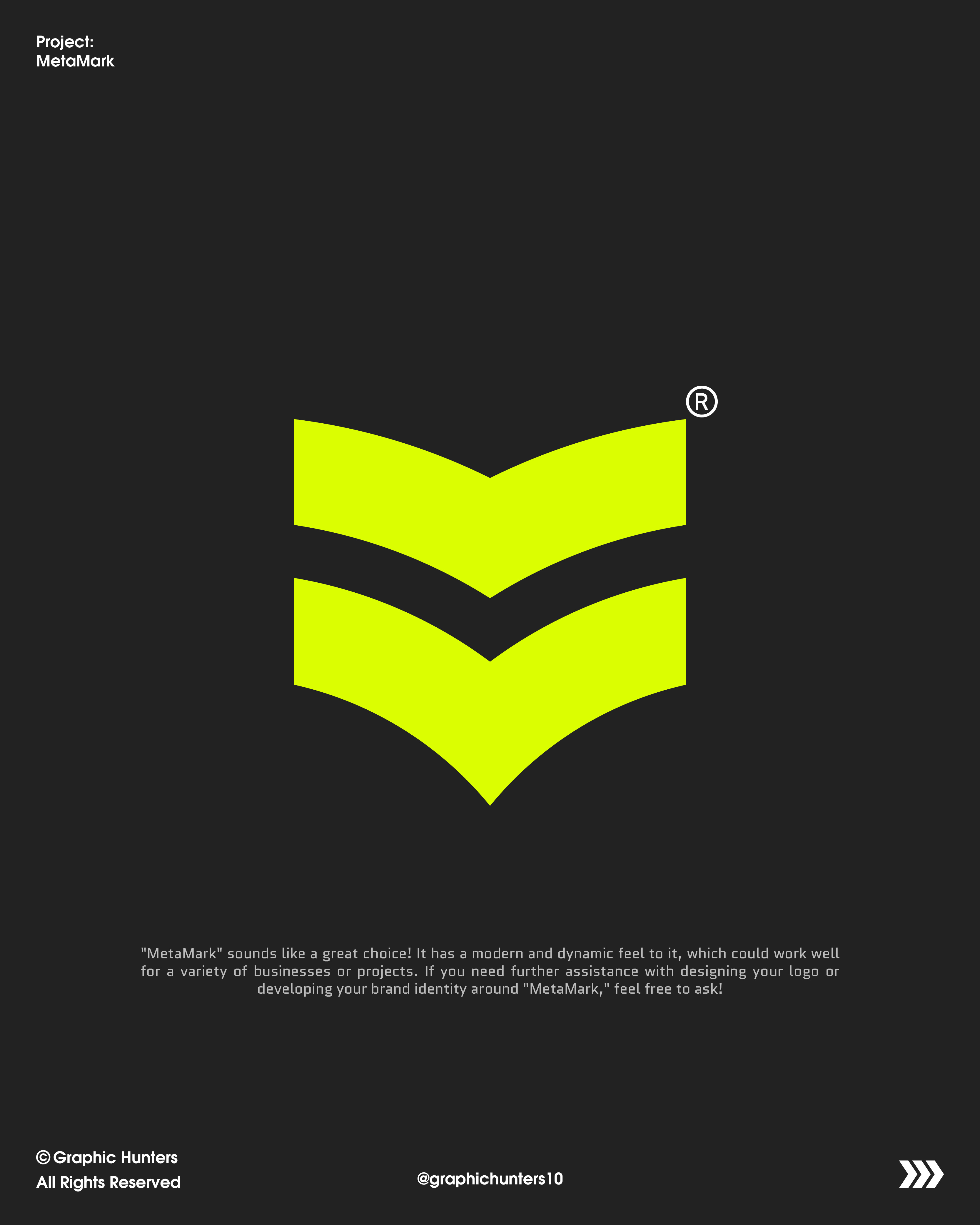 MetaMark Logo by Graphic Hunters on Dribbble