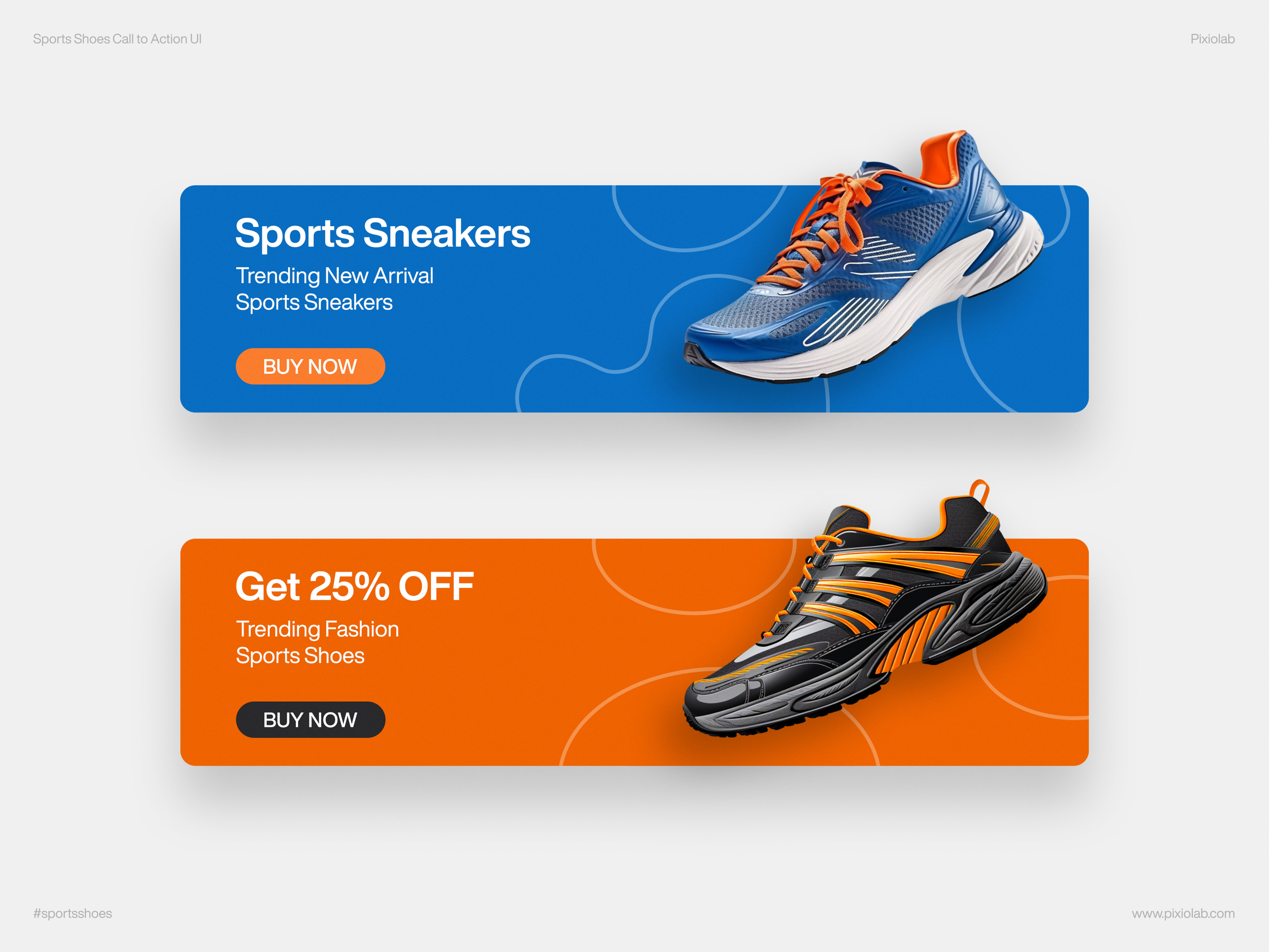 UI Design - Call to Action by Pixiolab on Dribbble