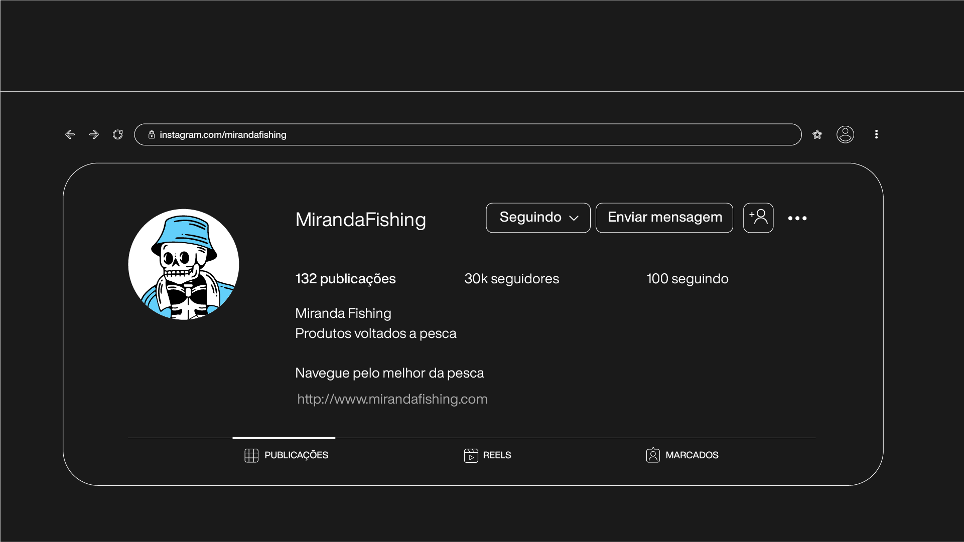 Miranda Fishing by Estúdio Junior Russo on Dribbble